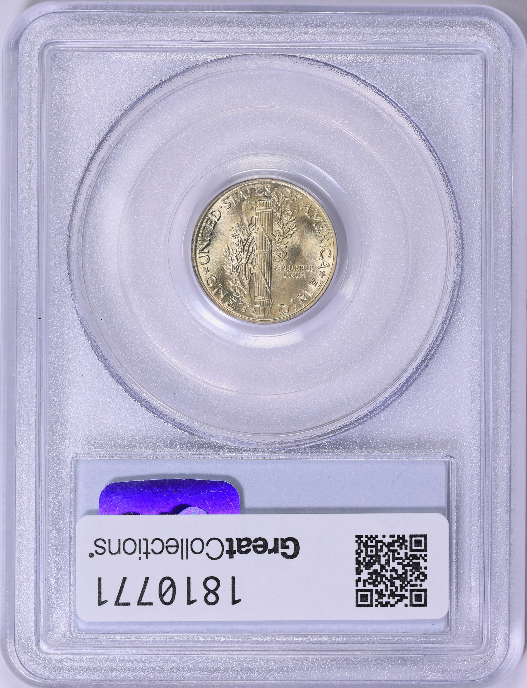 1945-S Mercury Dime PCGS MS-66 (Item 1810771) | GreatCollections Coin Auctions