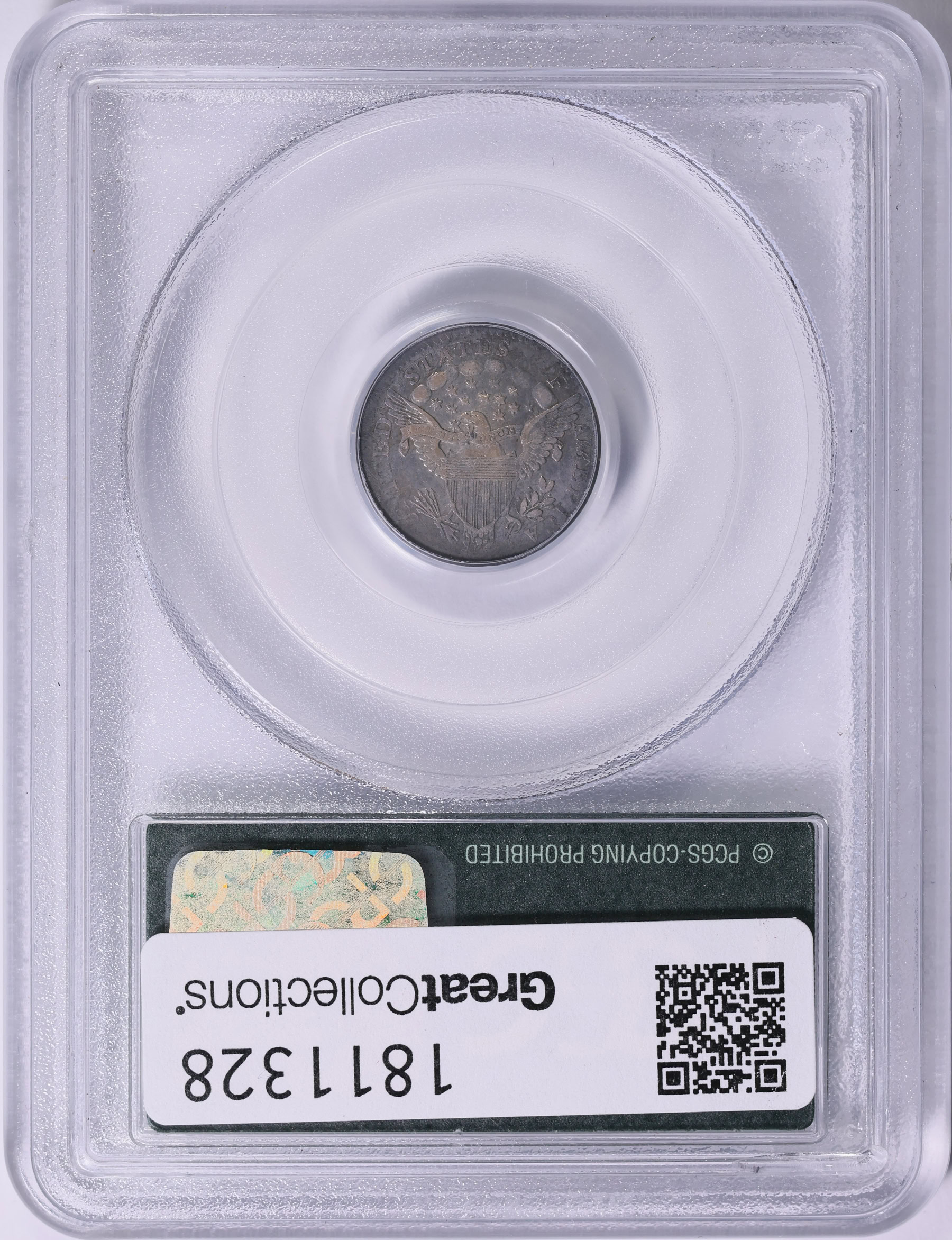 1803 Draped Bust Half Dime Large 8 PCGS VF-35 OGH (Item 1811328 ...