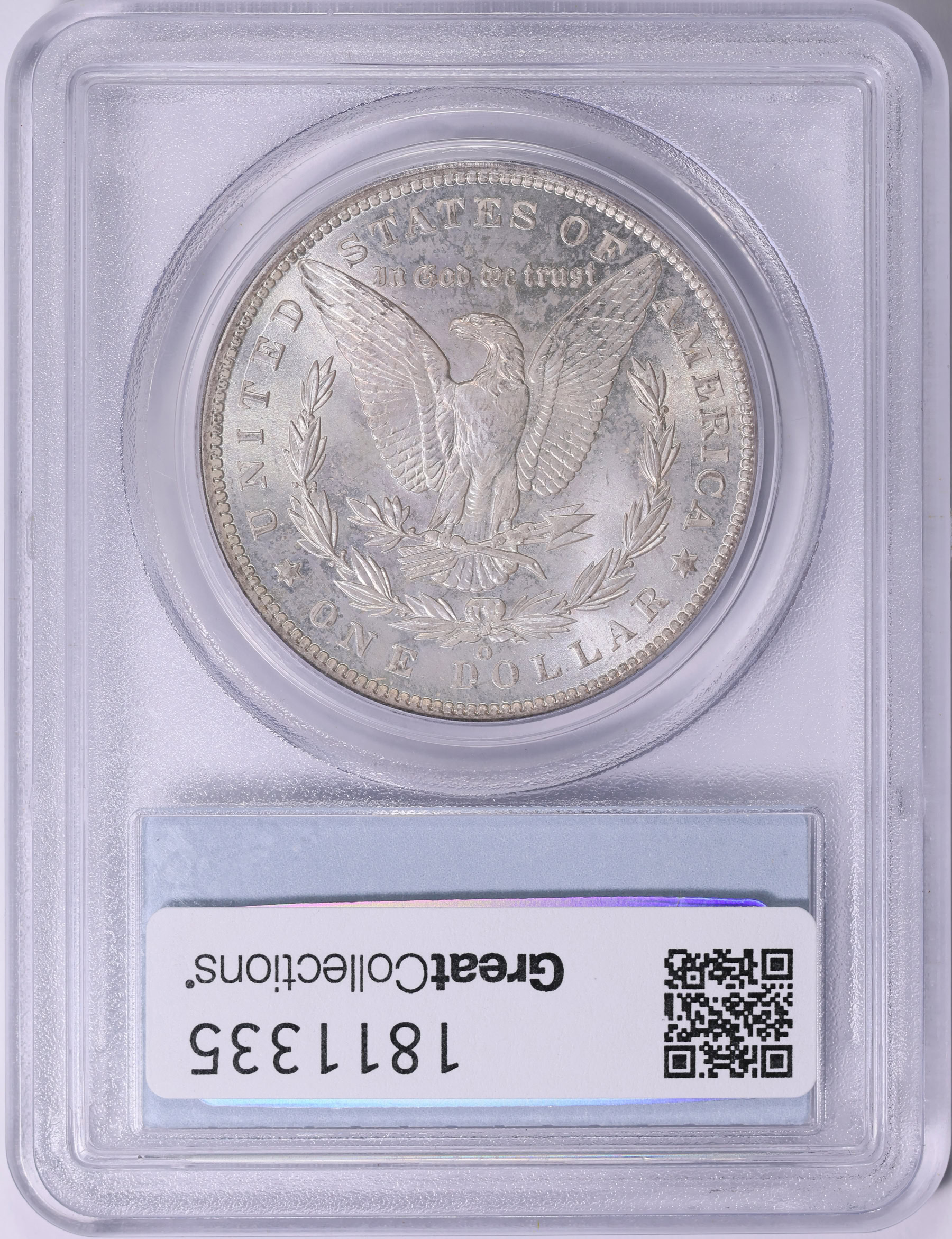 1900-O/CC Morgan Silver Dollar PCGS MS-63 (Item 1811335) | GreatCollections Coin Auctions