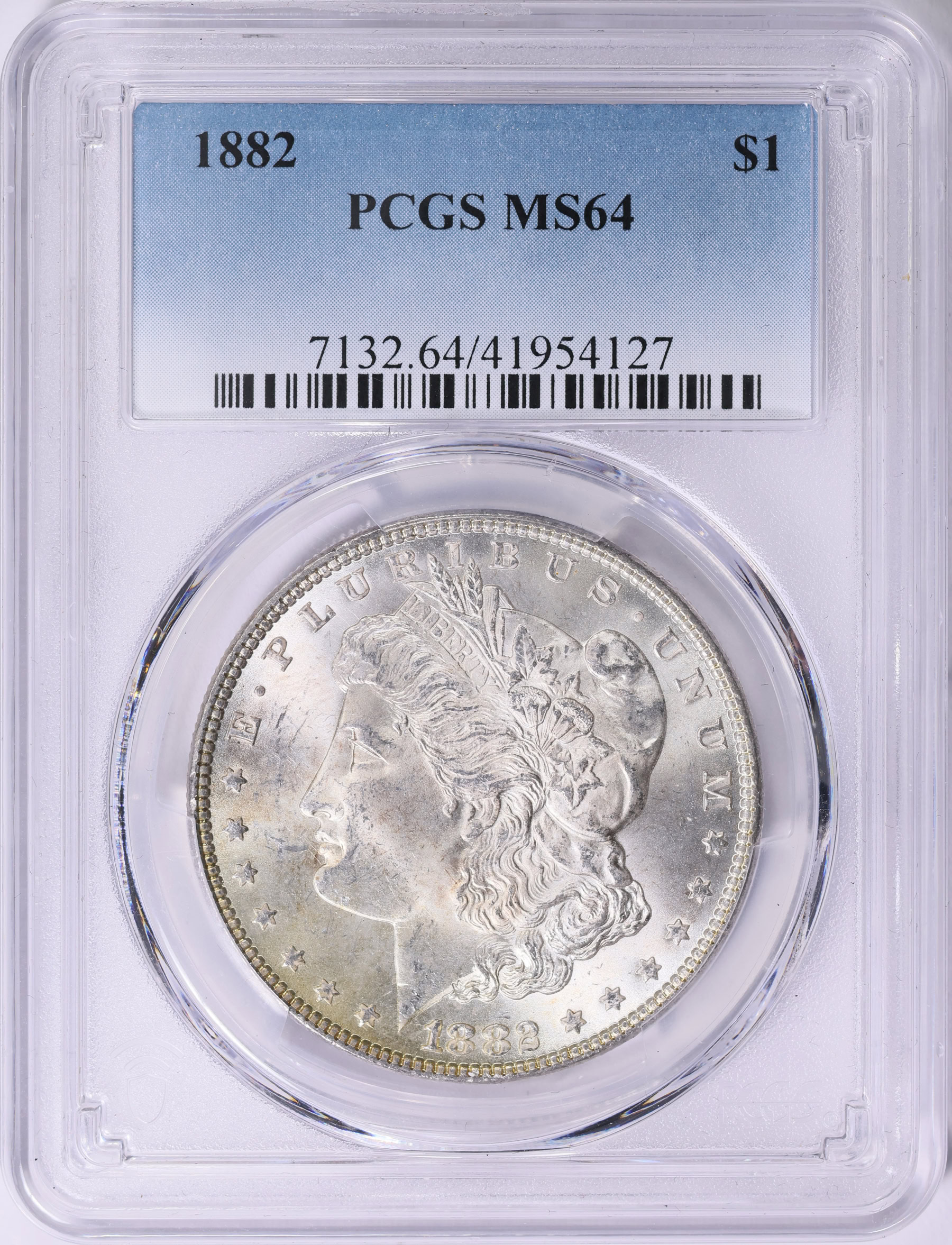1882 Morgan Silver Dollar PCGS MS-64 (Item 1811345) | GreatCollections Coin Auctions