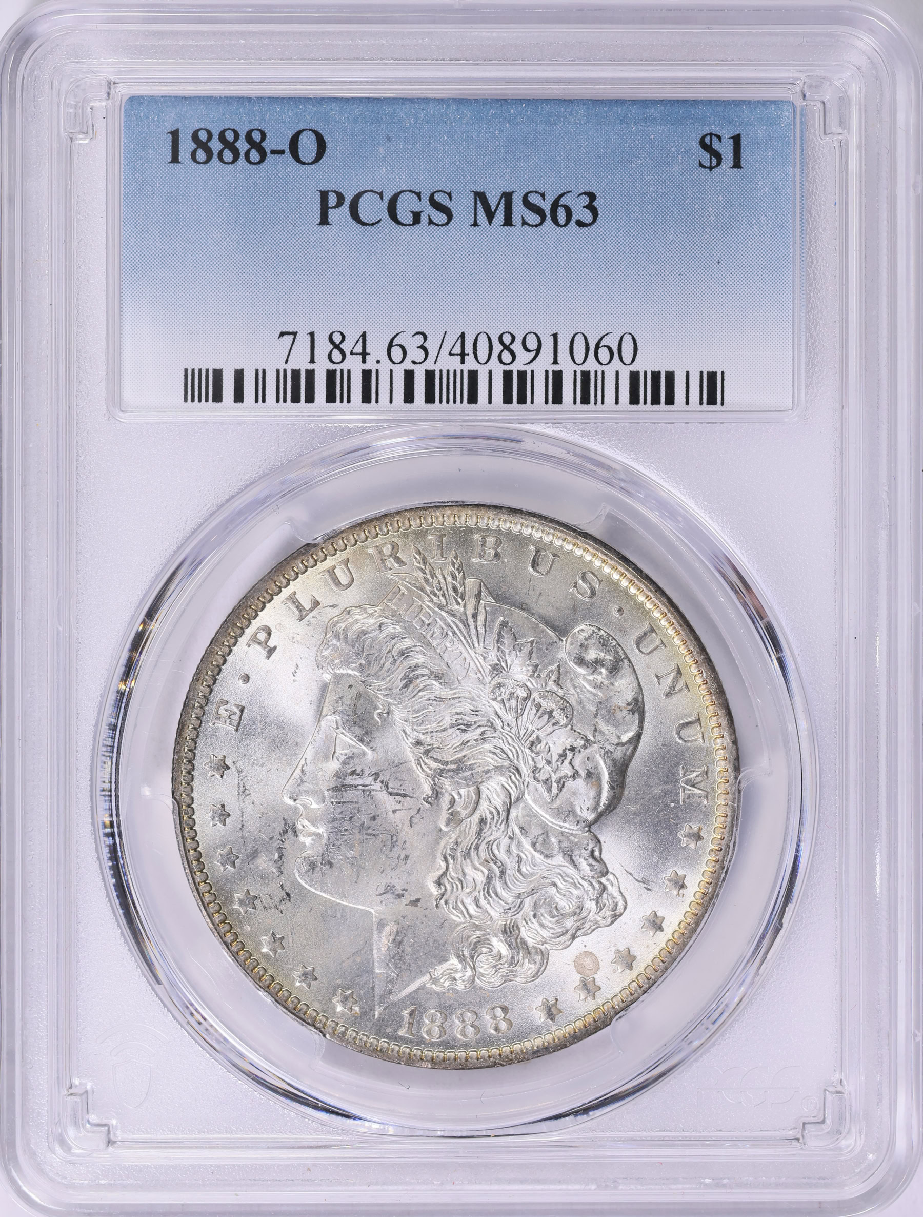 1888-O Morgan Silver Dollar PCGS MS-63 (Item 1811601) | GreatCollections Coin Auctions
