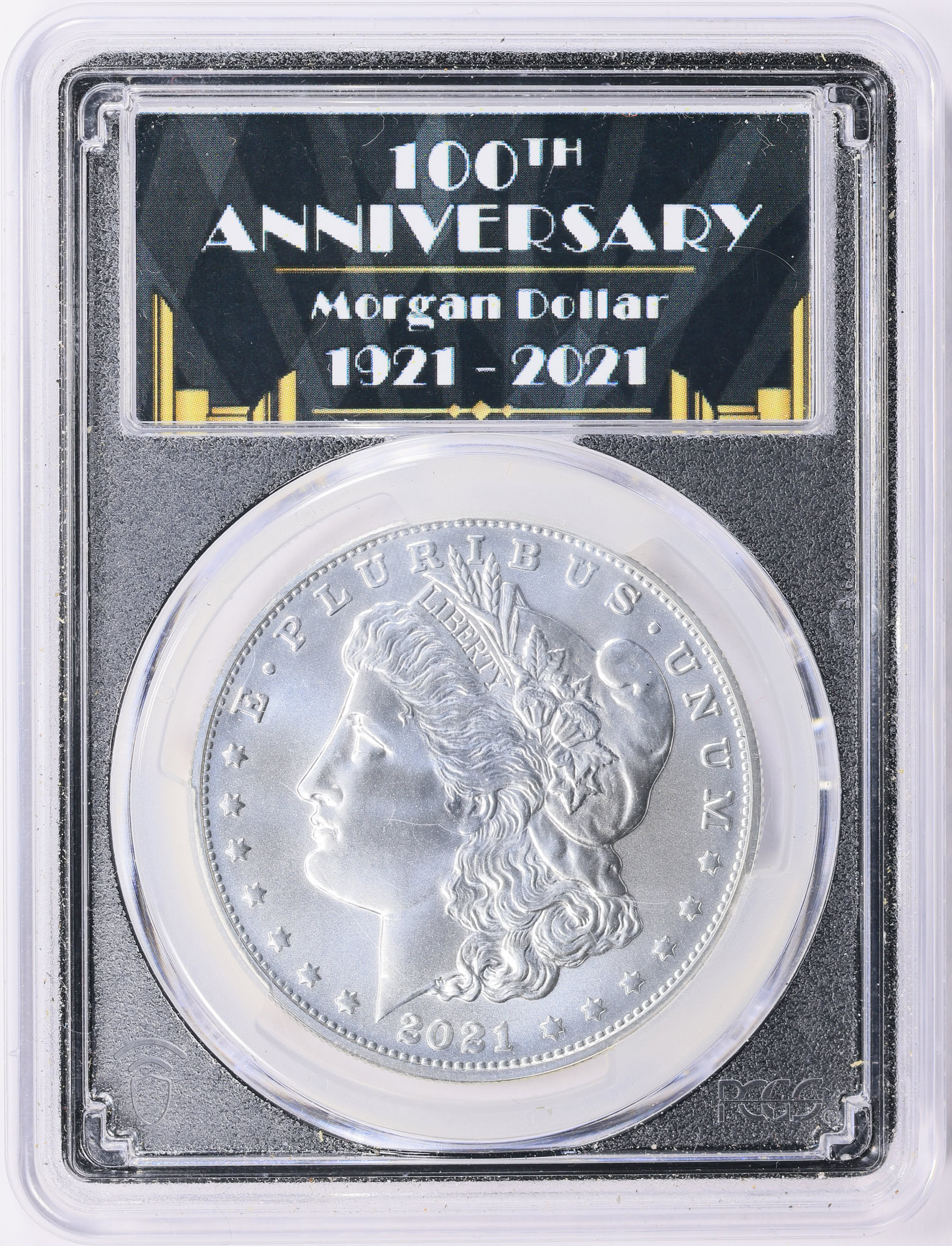 2021-CC Morgan Silver Dollar CC Privy 100th Anniversary First Day of ...