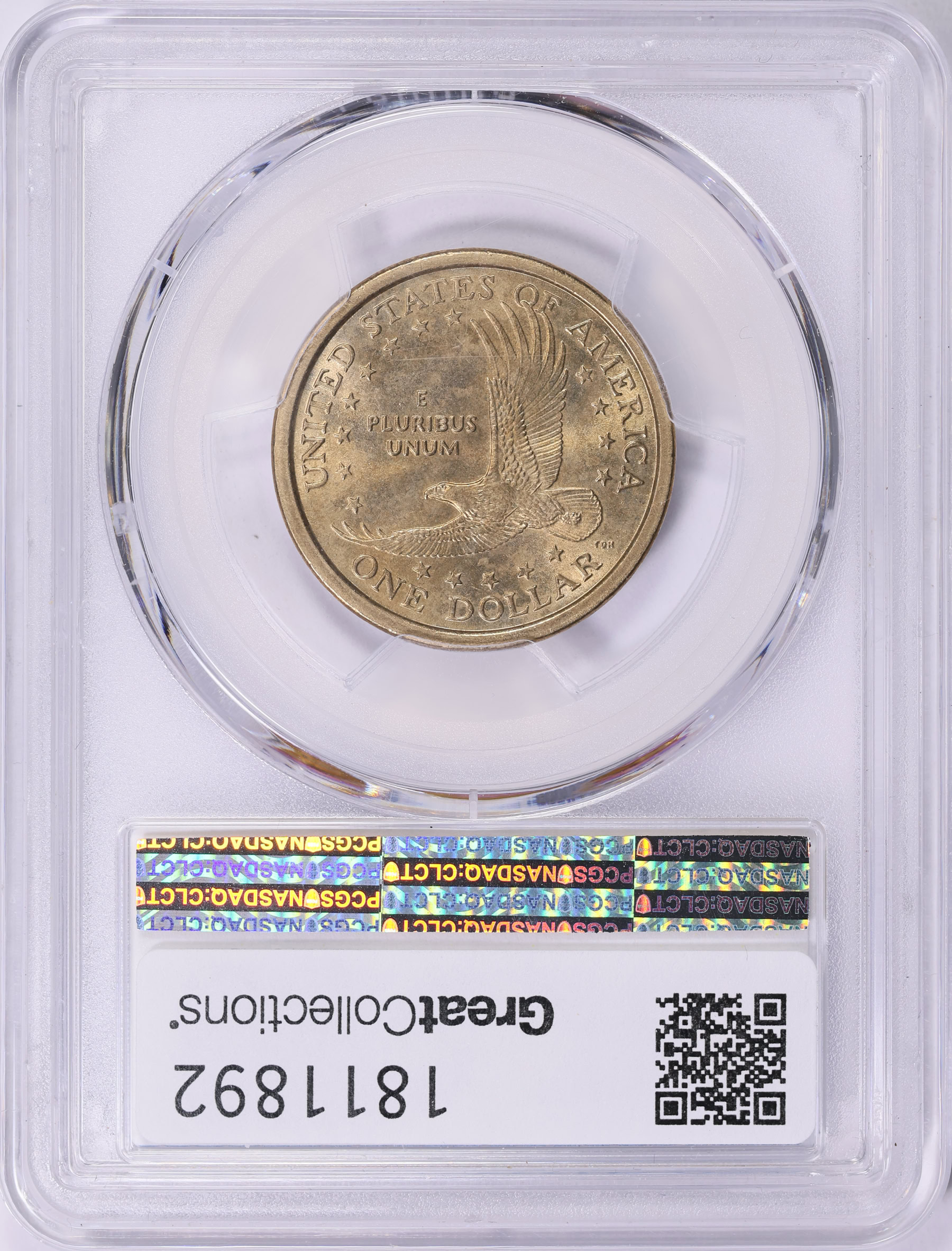2000-P Sacagawea Dollar Wounded Eagle FS-901 PCGS MS-64 (Item 1811892 ...