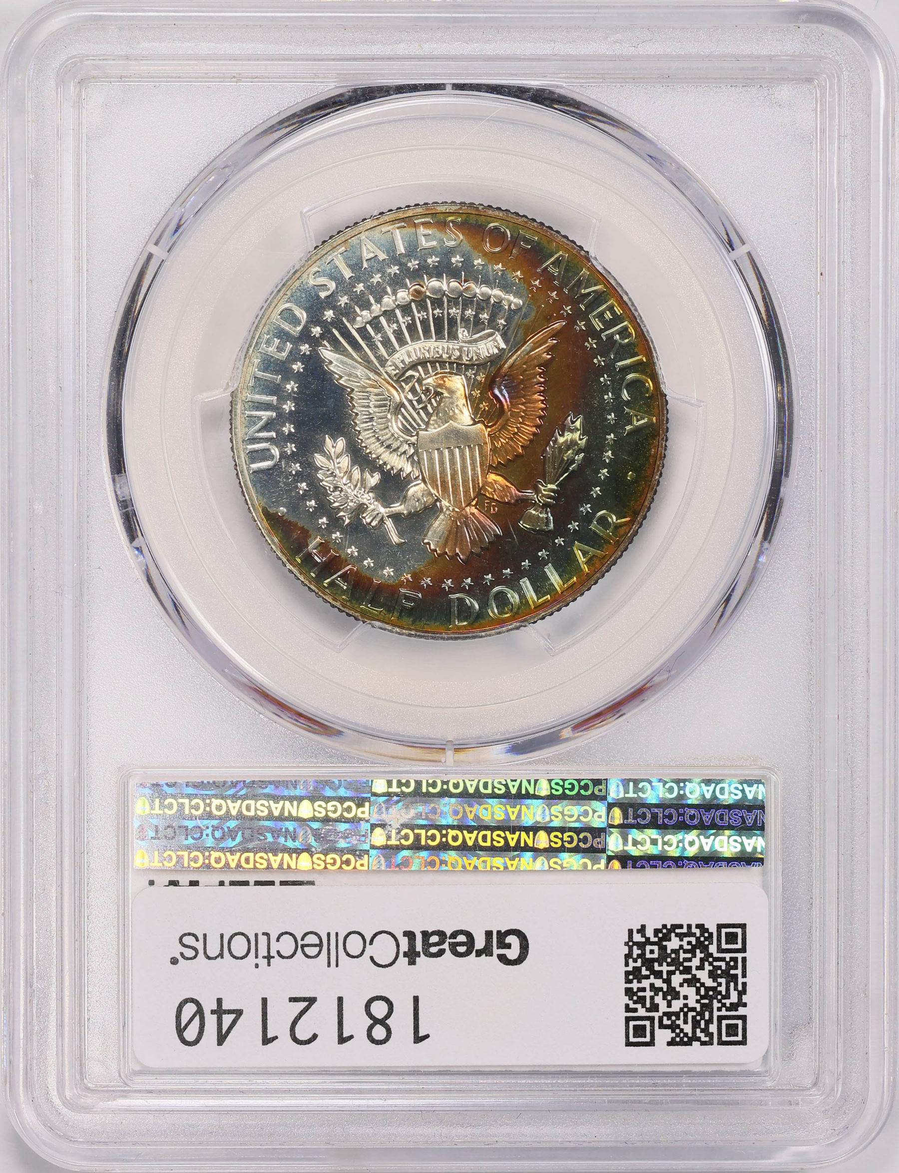 1970-S Kennedy Half Dollar PCGS Proof-68 (Toned) (Item 1812140 ...