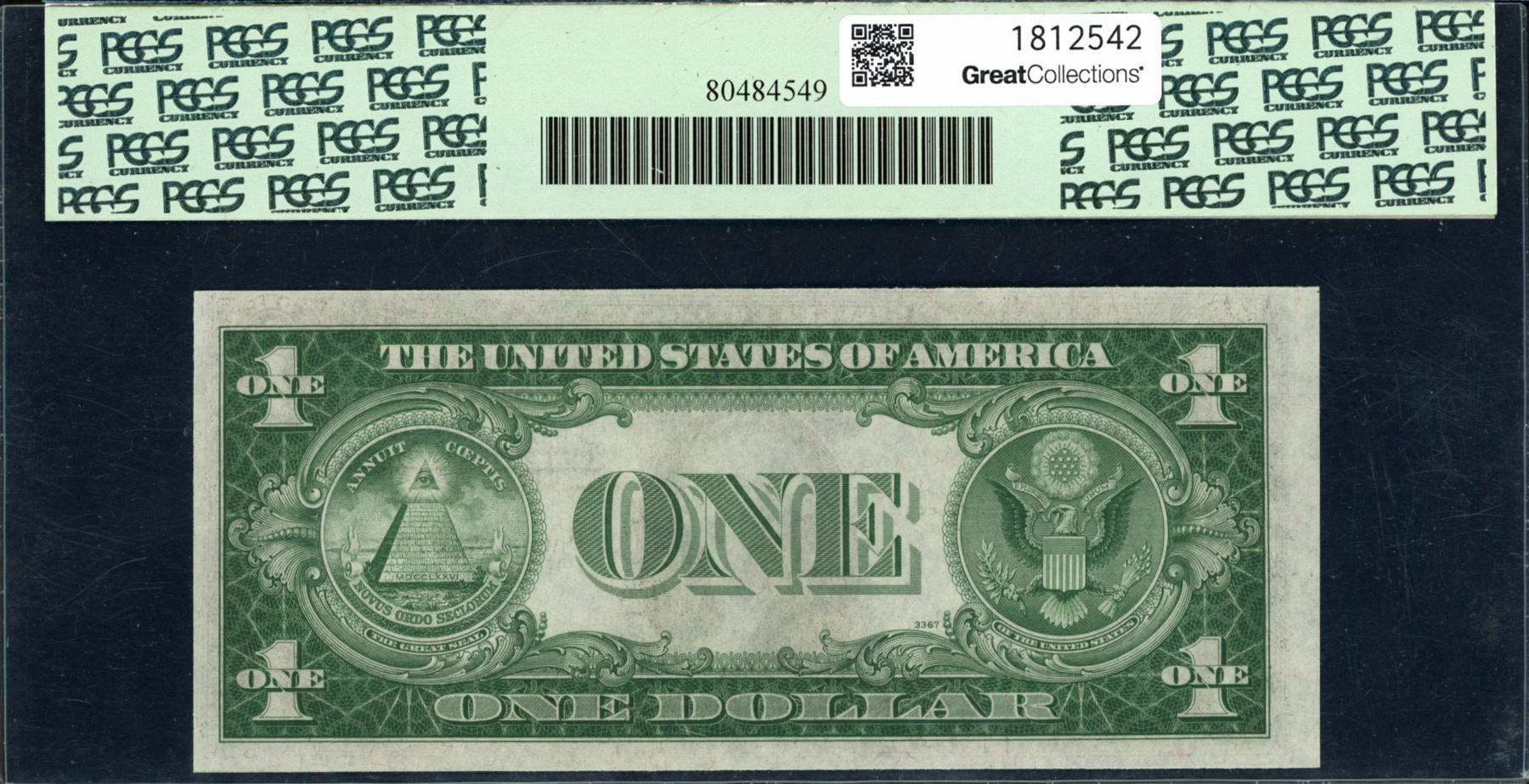 Fr. 1608 (QC Block) 1935A $1 Silver Certificate Note Extremely Low ...