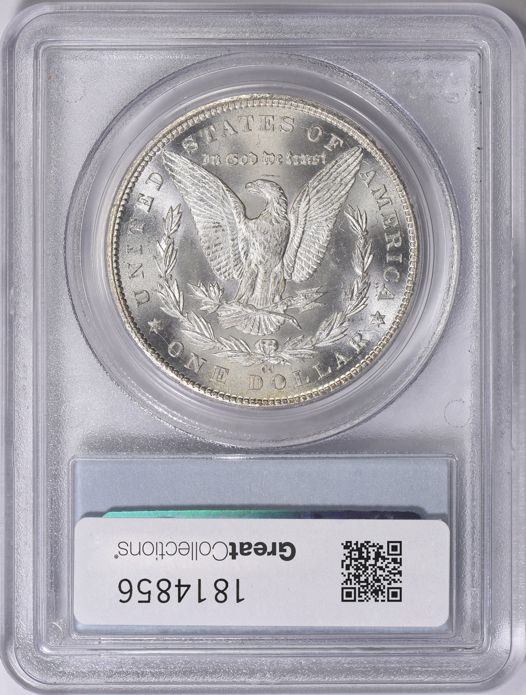 1885-CC Morgan Silver Dollar PCGS MS-65 (Item 1814856) | GreatCollections Coin Auctions