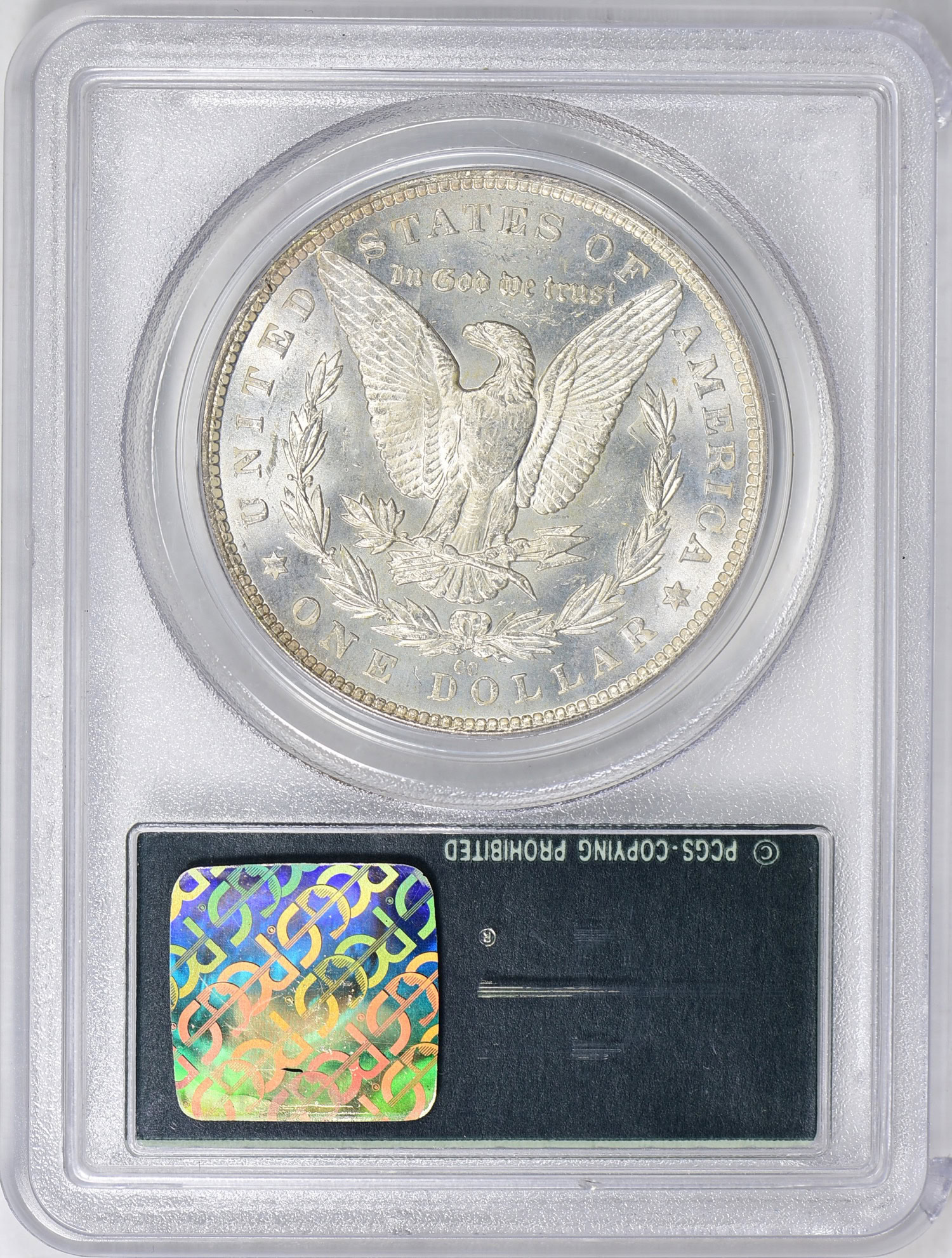 1882-CC Morgan Silver Dollar PCGS MS-64 (CAC Green) OGH (Toned) (Item 1814940 ...