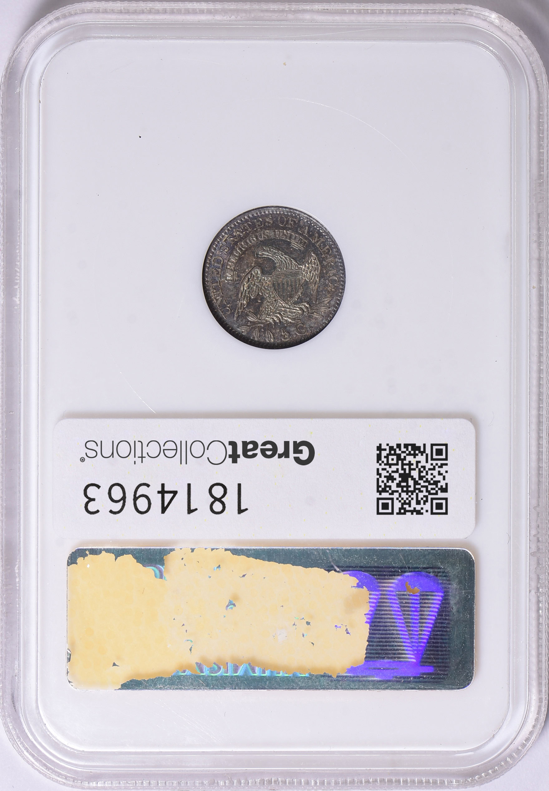 1829 Capped Bust Half Dime NGC MS-64 OH (Toned) (Item 1814963 ...