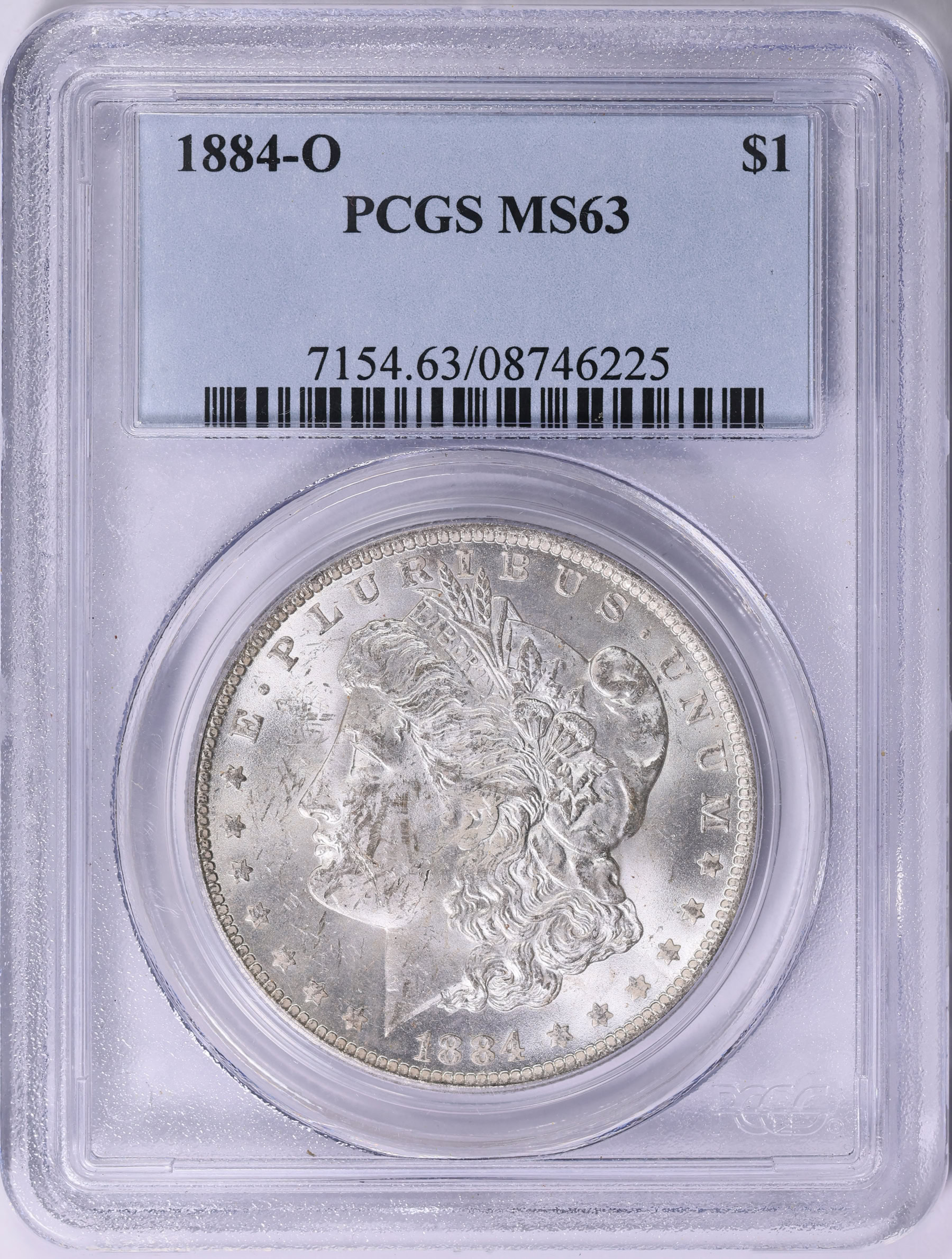 1884-O Morgan Silver Dollar PCGS MS-63 (Item 1816883) | GreatCollections Coin Auctions
