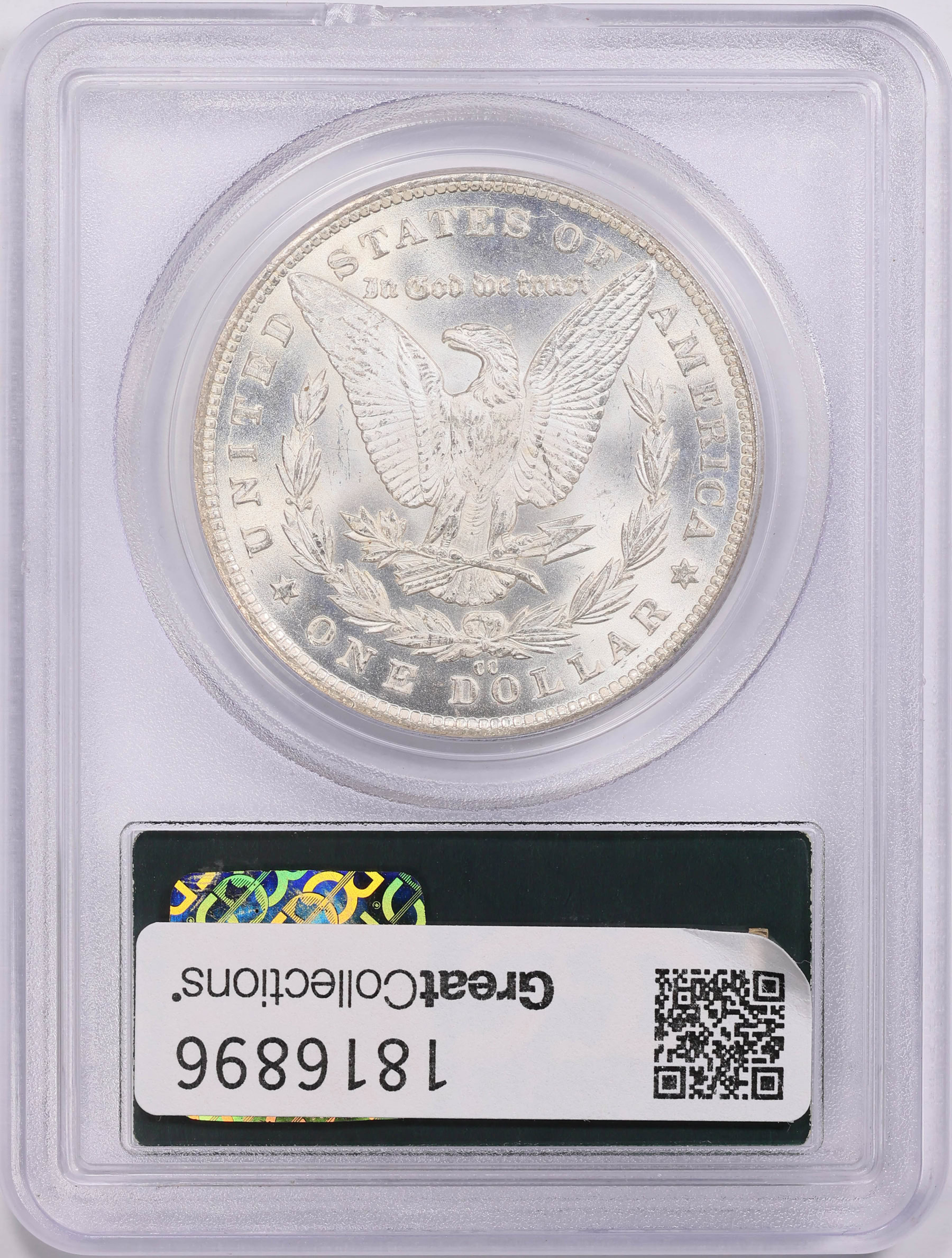 1881-CC Morgan Silver Dollar PCGS MS-65 (Item 1816896) | GreatCollections Coin Auctions