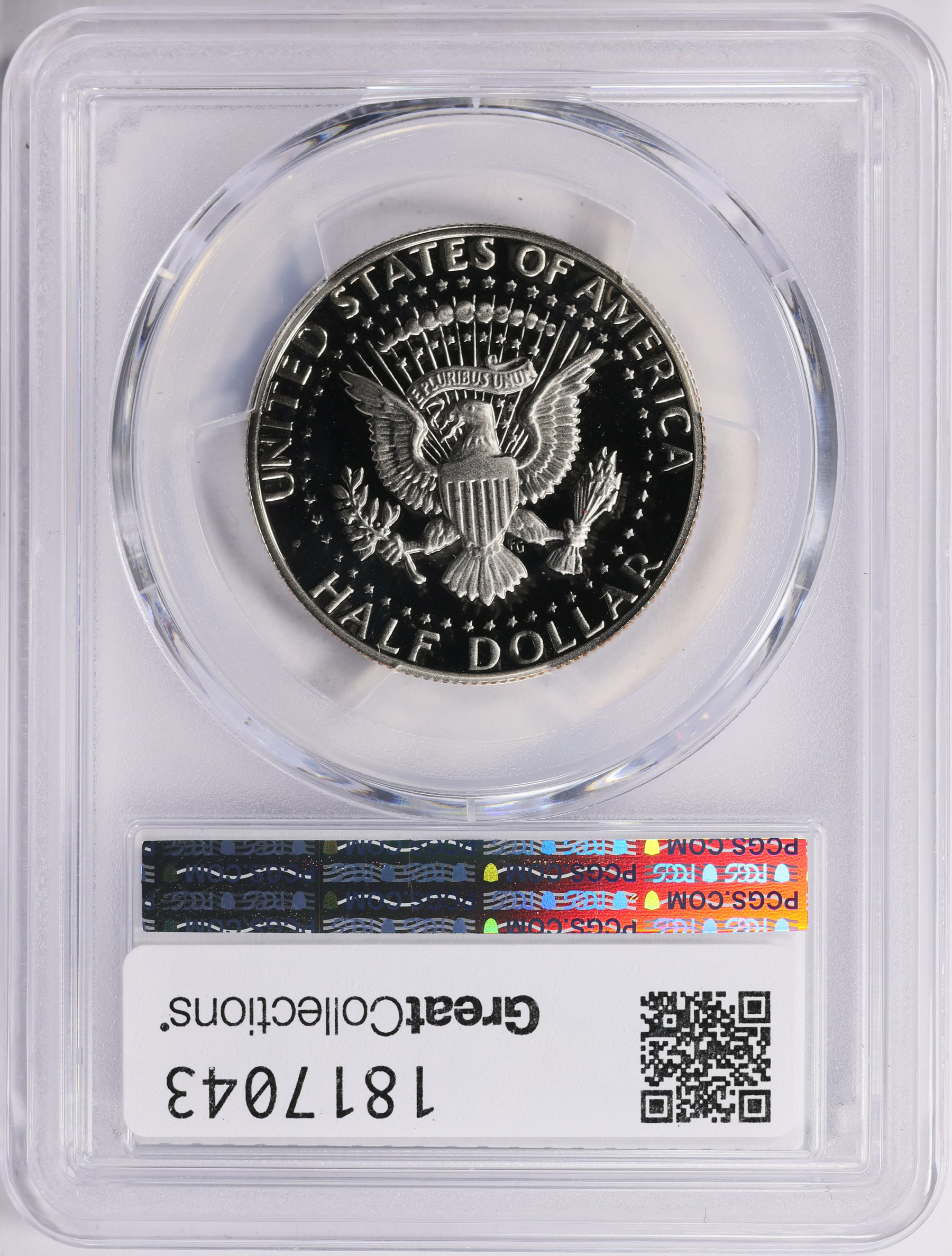 1979-S Kennedy Half Dollar Type 2 PCGS Proof-70 DCAM (Item 1817043) | GreatCollections Coin Auctions