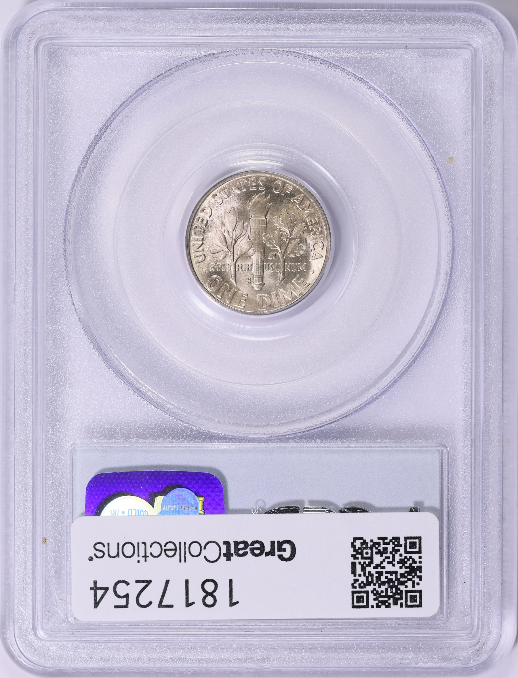 1947-S Roosevelt Dime PCGS MS-67 FB (Item 1817254) | GreatCollections Coin Auctions