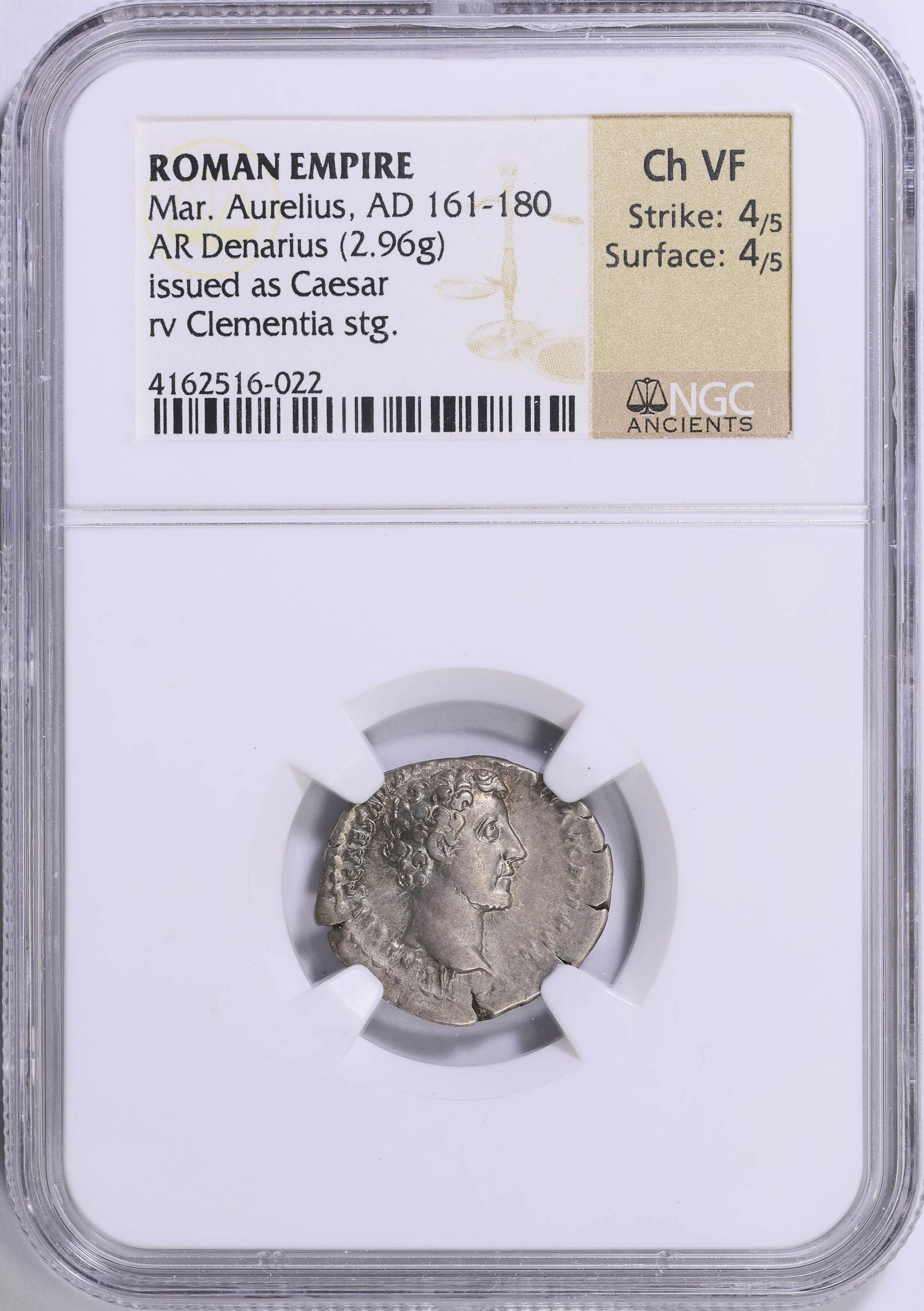 Ancient Roman Empire, Marcus Aurelius as Caesar (A.D. 139-161) c.A.D ...