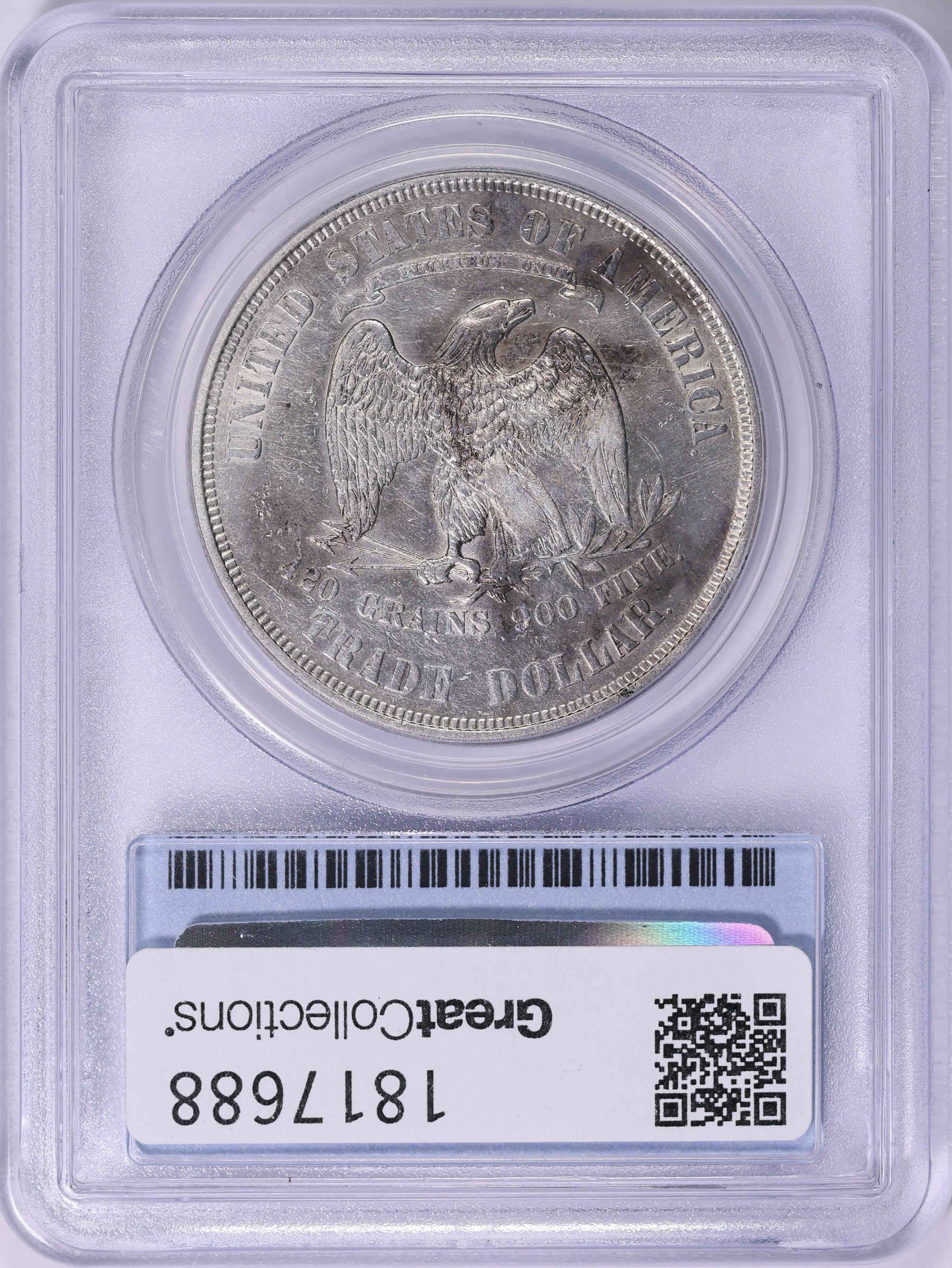 1873 Trade Silver Dollar Chop Mark PCGS XF-45 (Item 1817688 ...