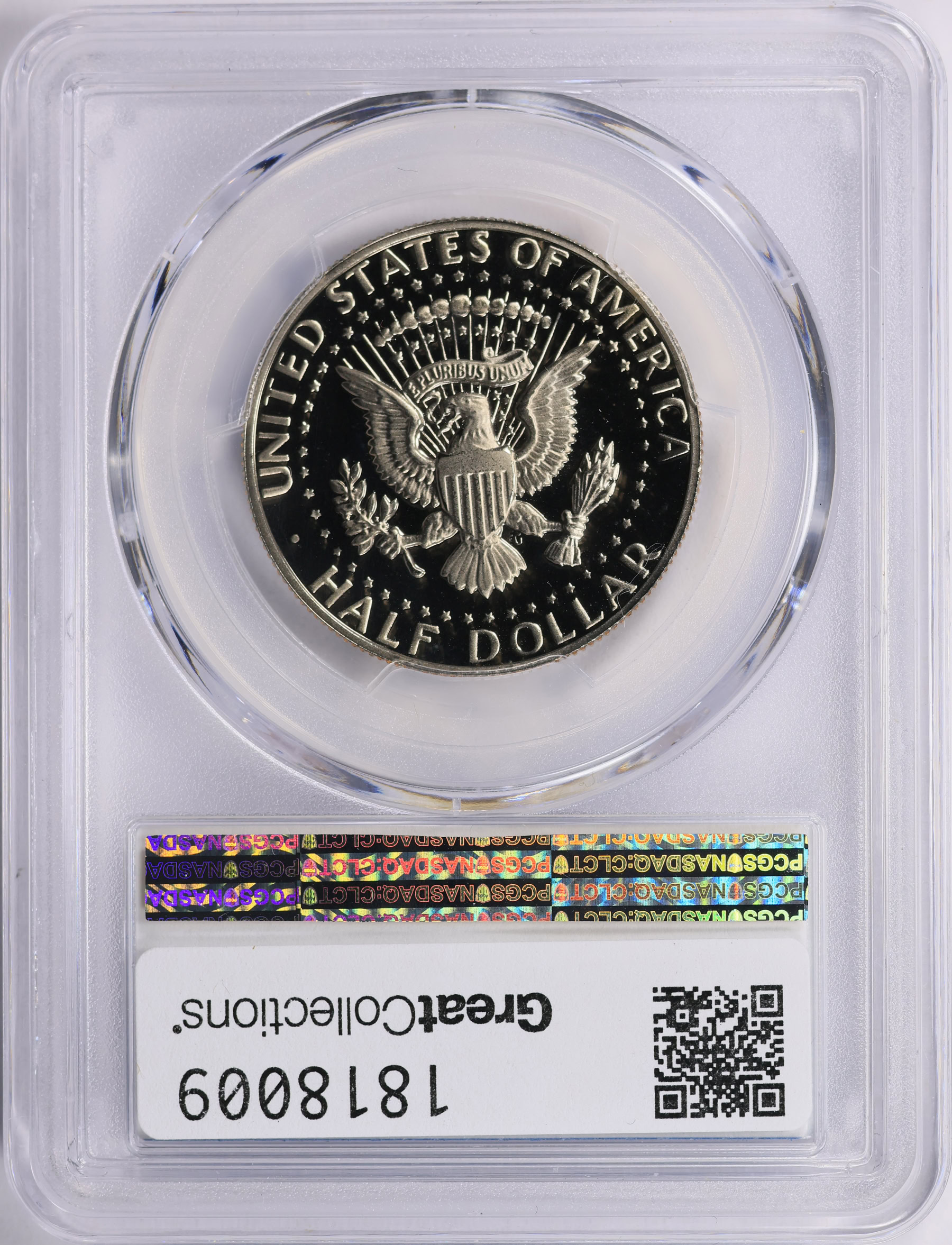 1979-S Kennedy Half Dollar Type 2 PCGS Proof-70 DCAM (Item 1818009) | GreatCollections Coin Auctions