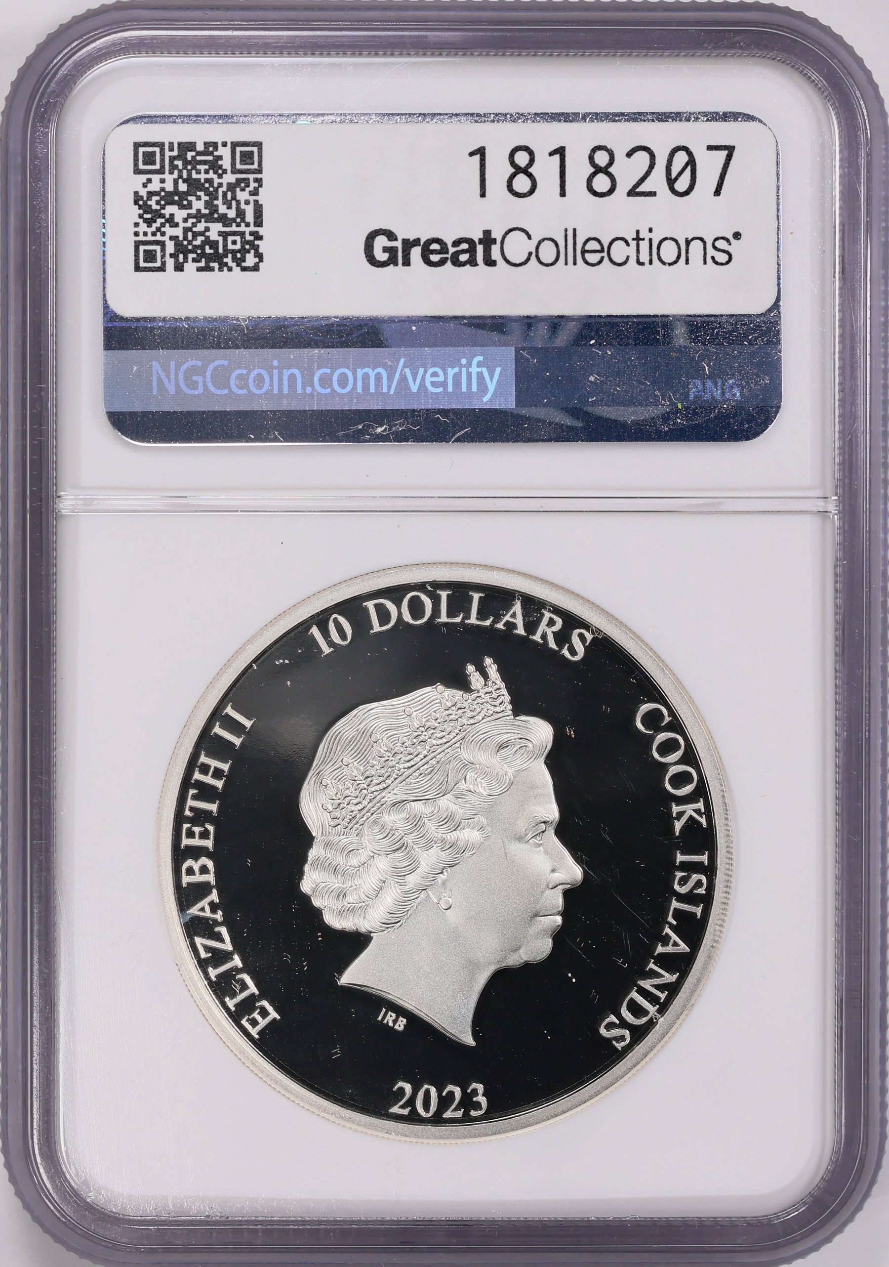 Cook Islands 2023 Silver $10 Half Dome 2oz Ag KM-3382 NGC Proof-70 UC ...