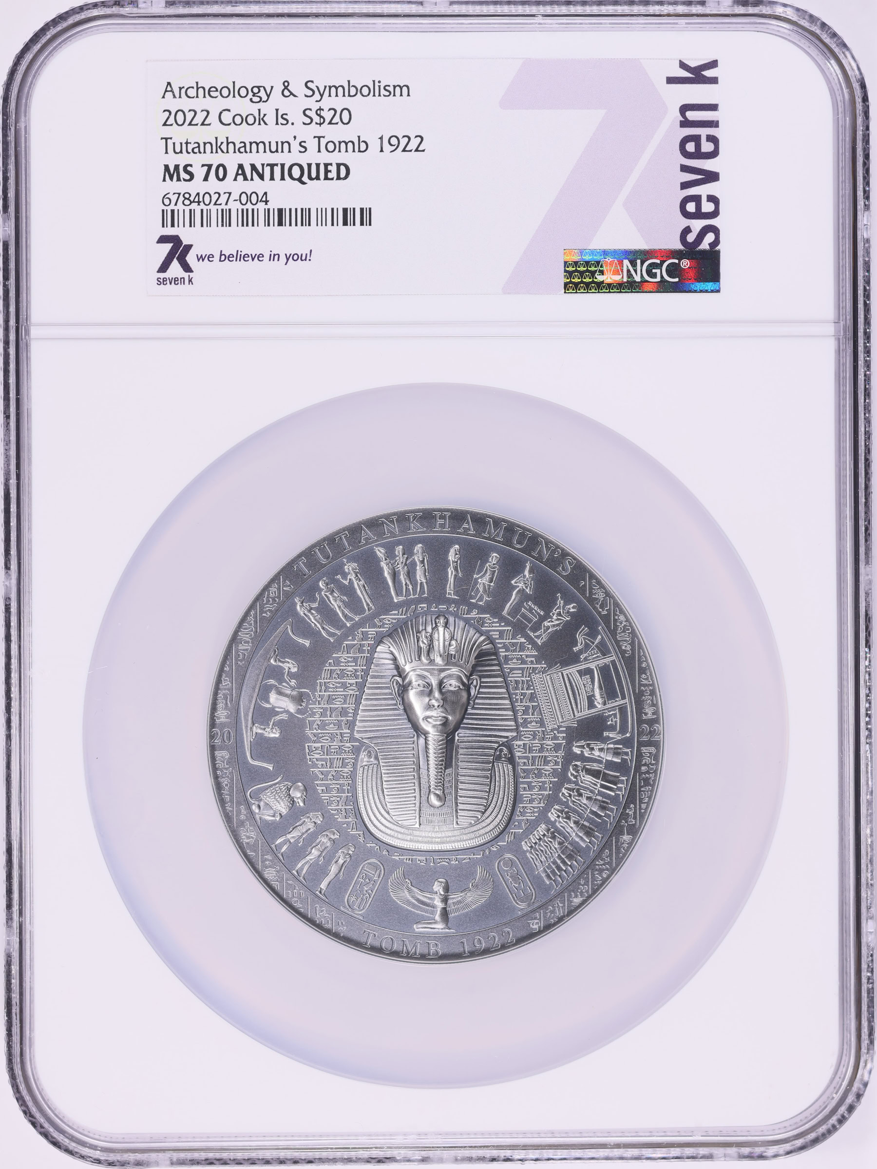 Cook Islands 2022 Silver $20 Cook Island Archeology & Symbolism ...