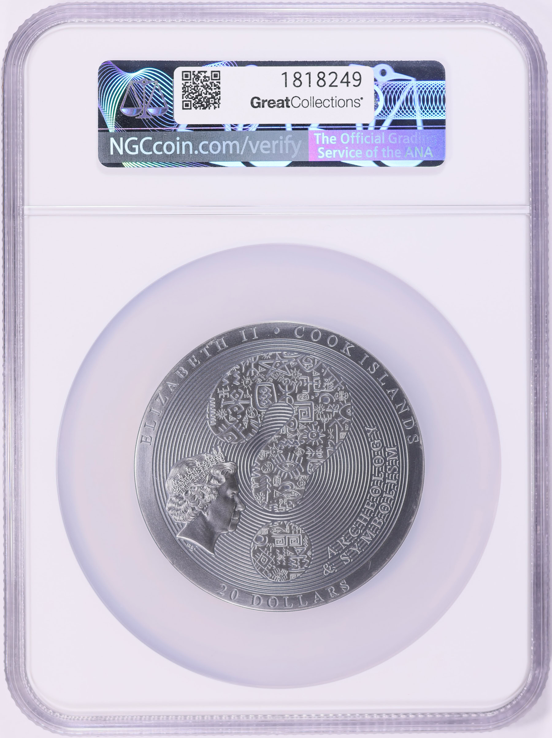 Cook Islands 2022 Silver $20 Cook Island Archeology & Symbolism ...
