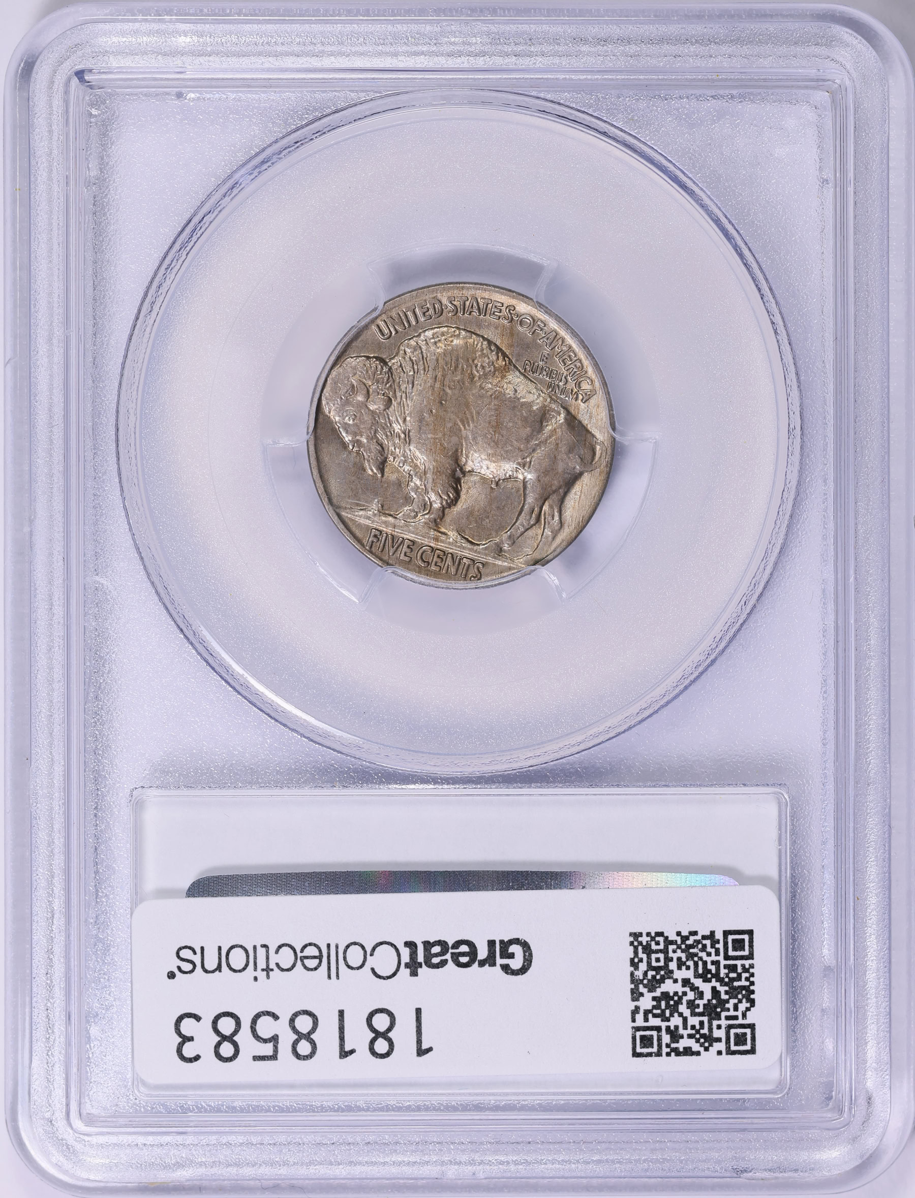 1919 Buffalo Nickel PCGS MS-64 (Item 1818583) | GreatCollections Coin ...