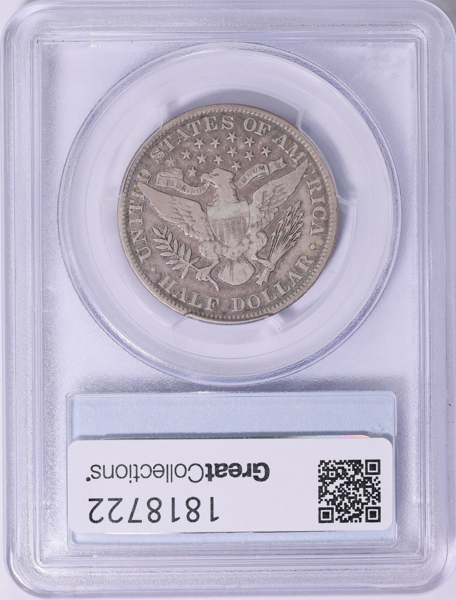 1903 Barber Half Dollar PCGS F-15 (Item 1818722) | GreatCollections Coin Auctions