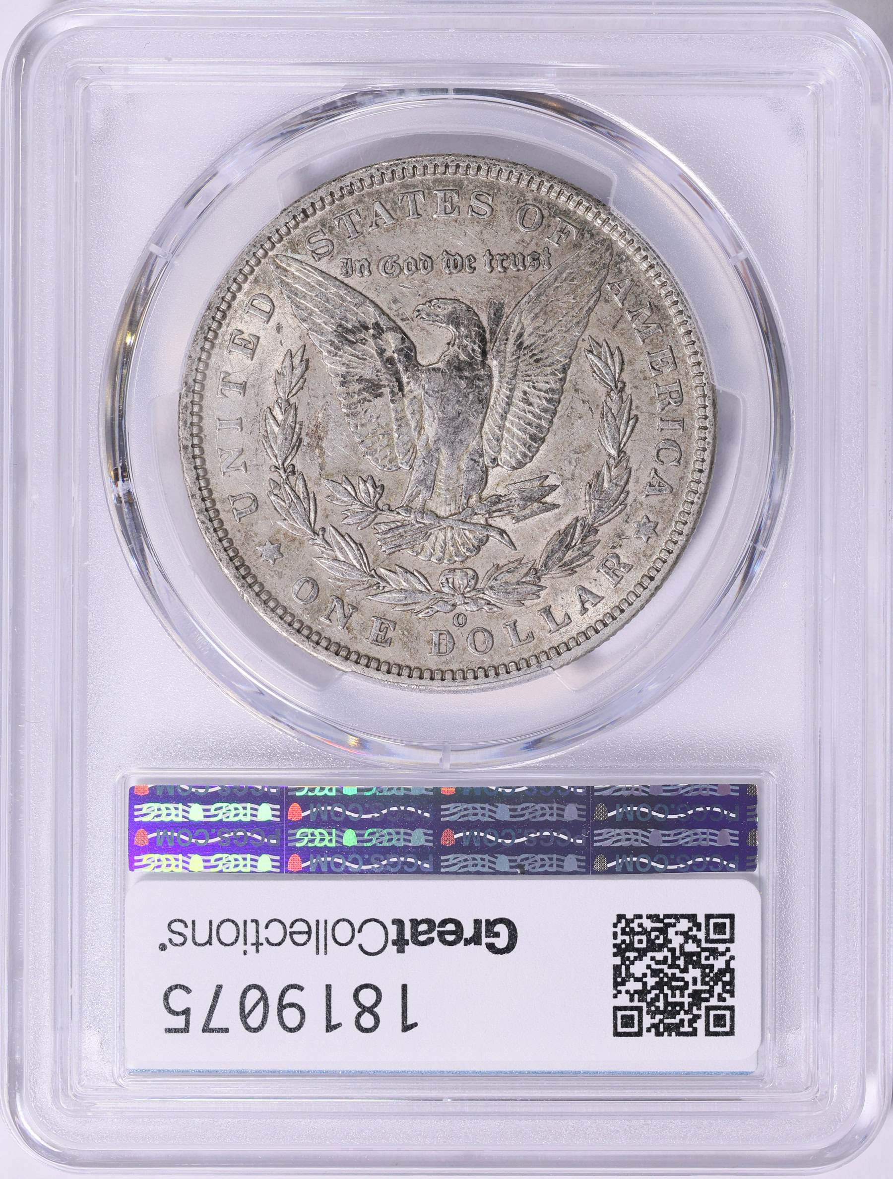 1894-O Morgan Silver Dollar PCGS AU-50 (Item 1819075) | GreatCollections Coin Auctions
