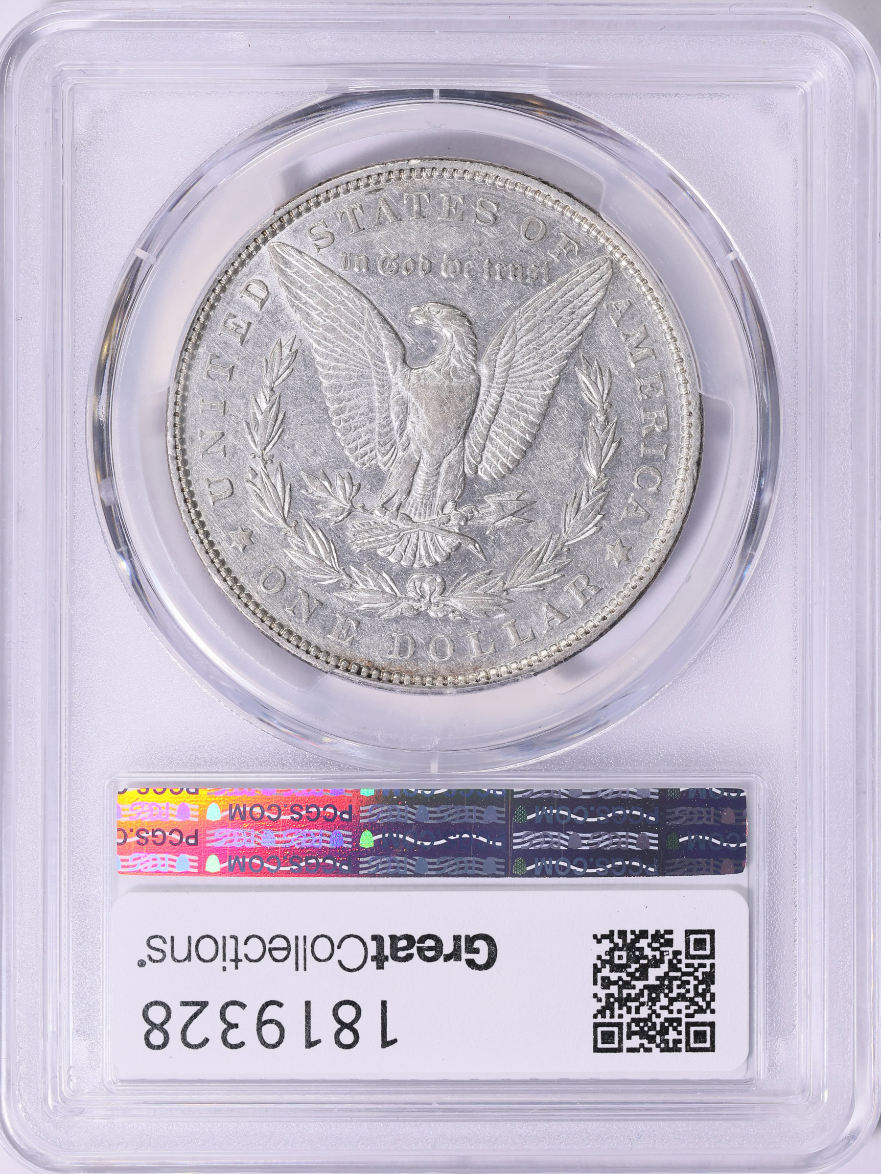 1893 Morgan Silver Dollar PCGS XF-40 (Item 1819328) | GreatCollections Coin Auctions