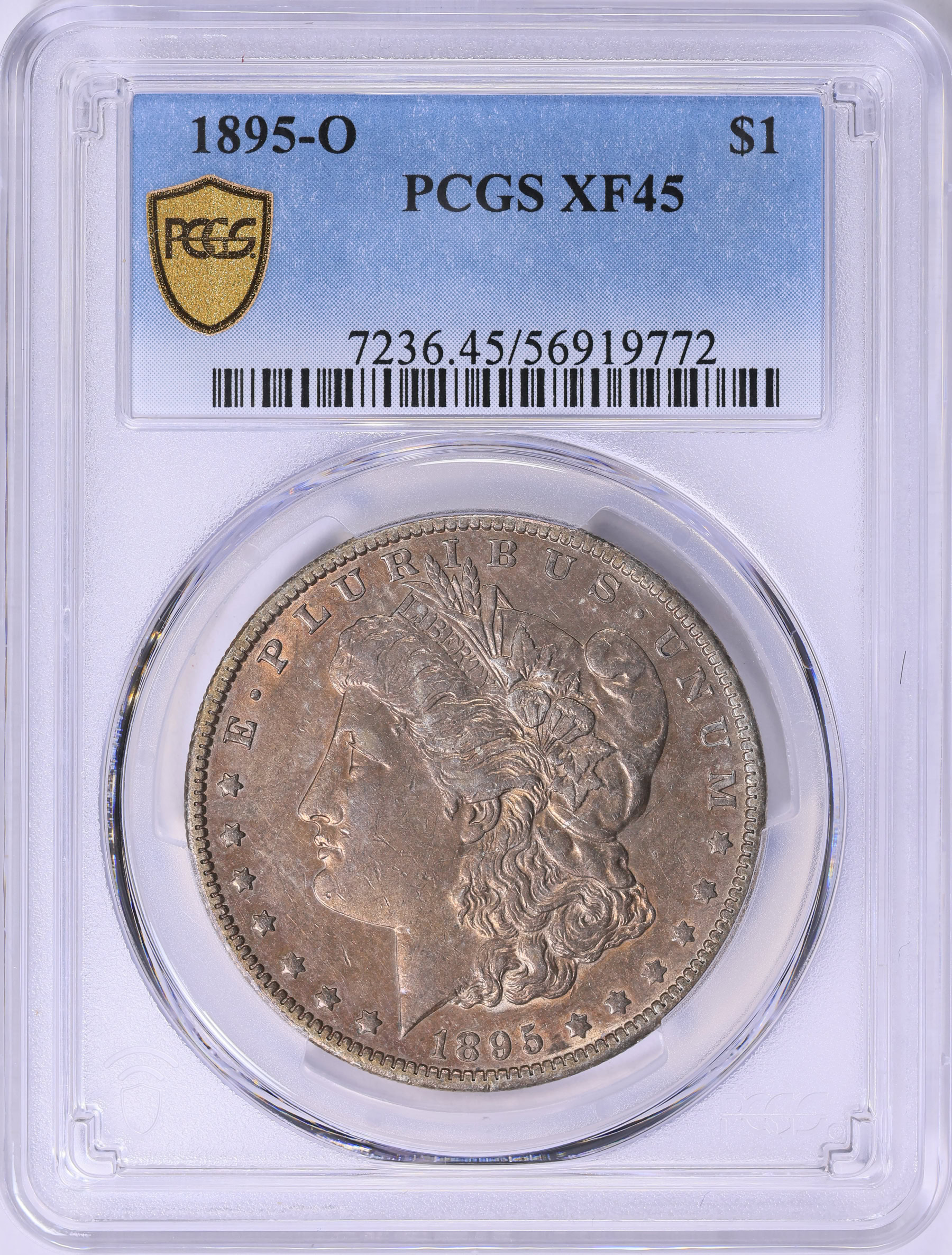 1895-O Morgan Silver Dollar PCGS XF-45 (Item 1819735) | GreatCollections Coin Auctions