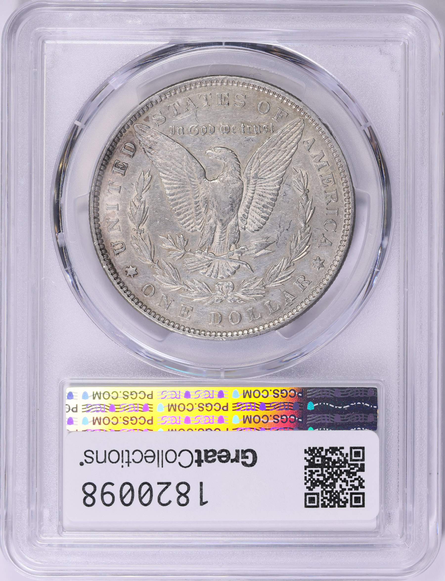 1893 Morgan Silver Dollar PCGS Genuine AU Details (Item 1820098) | GreatCollections Coin Auctions