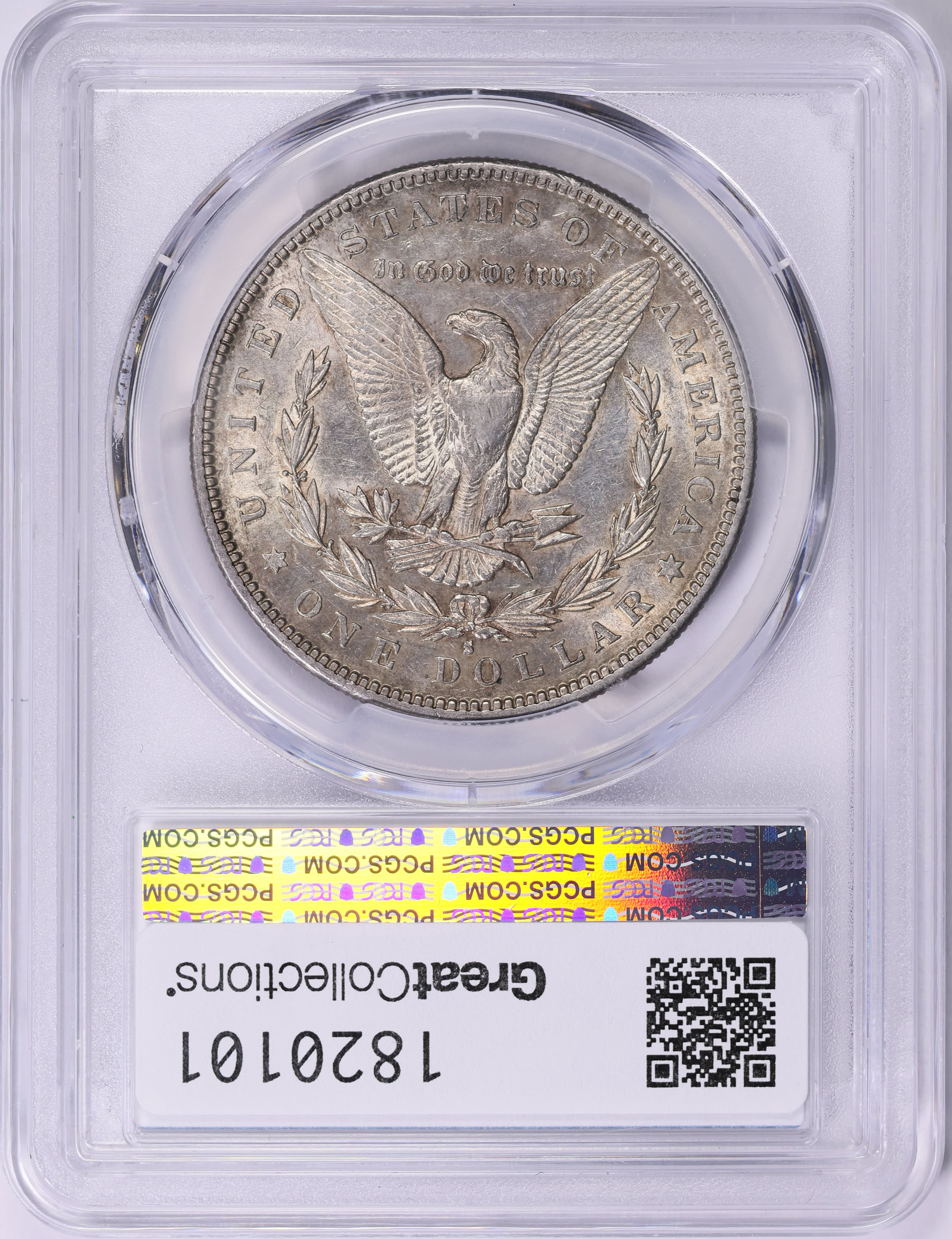 1886-S Morgan Silver Dollar PCGS AU-50 (Item 1820101 ...