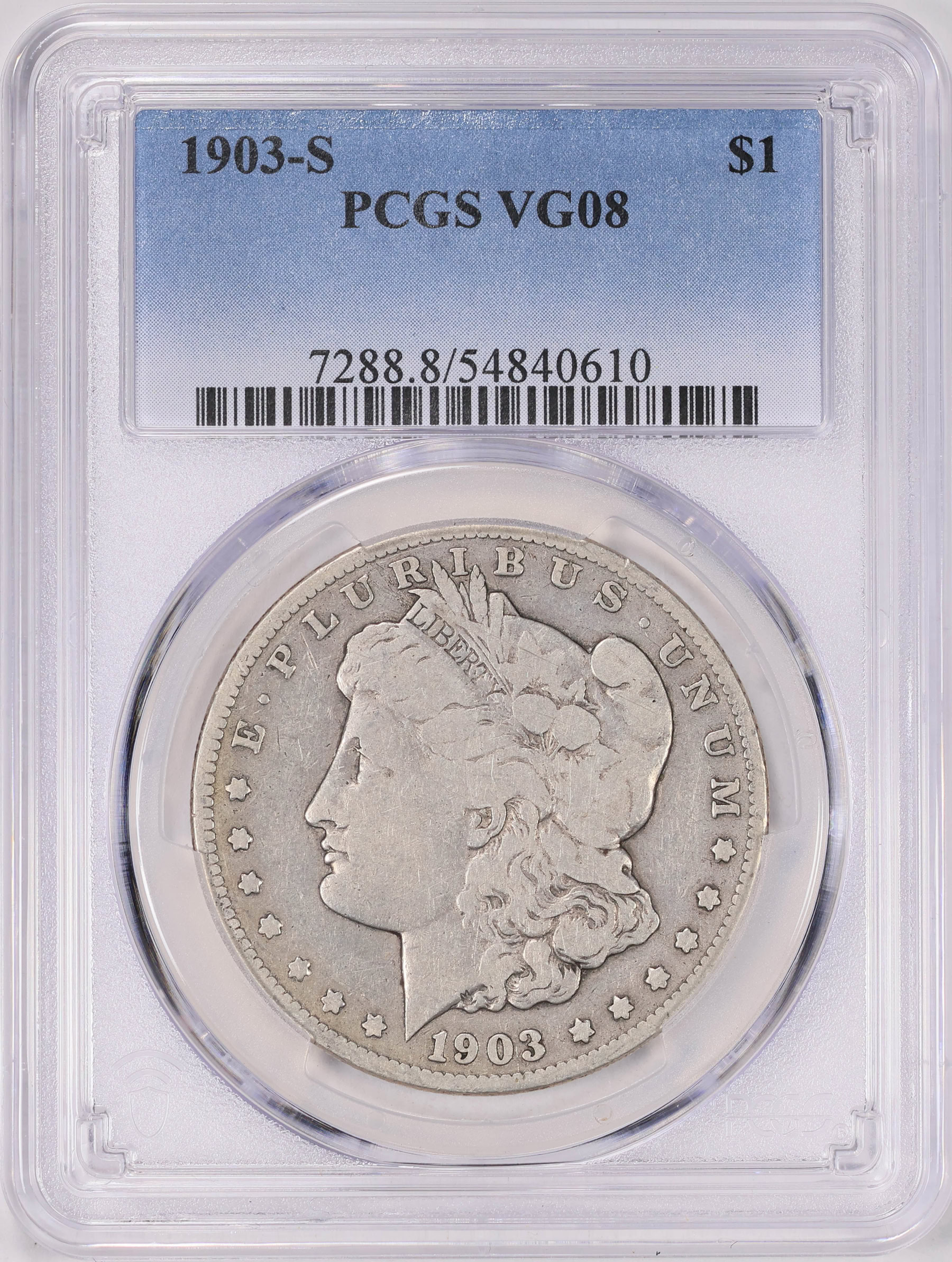 1903-S Morgan Silver Dollar PCGS VG-08 (Item 1820312 ...