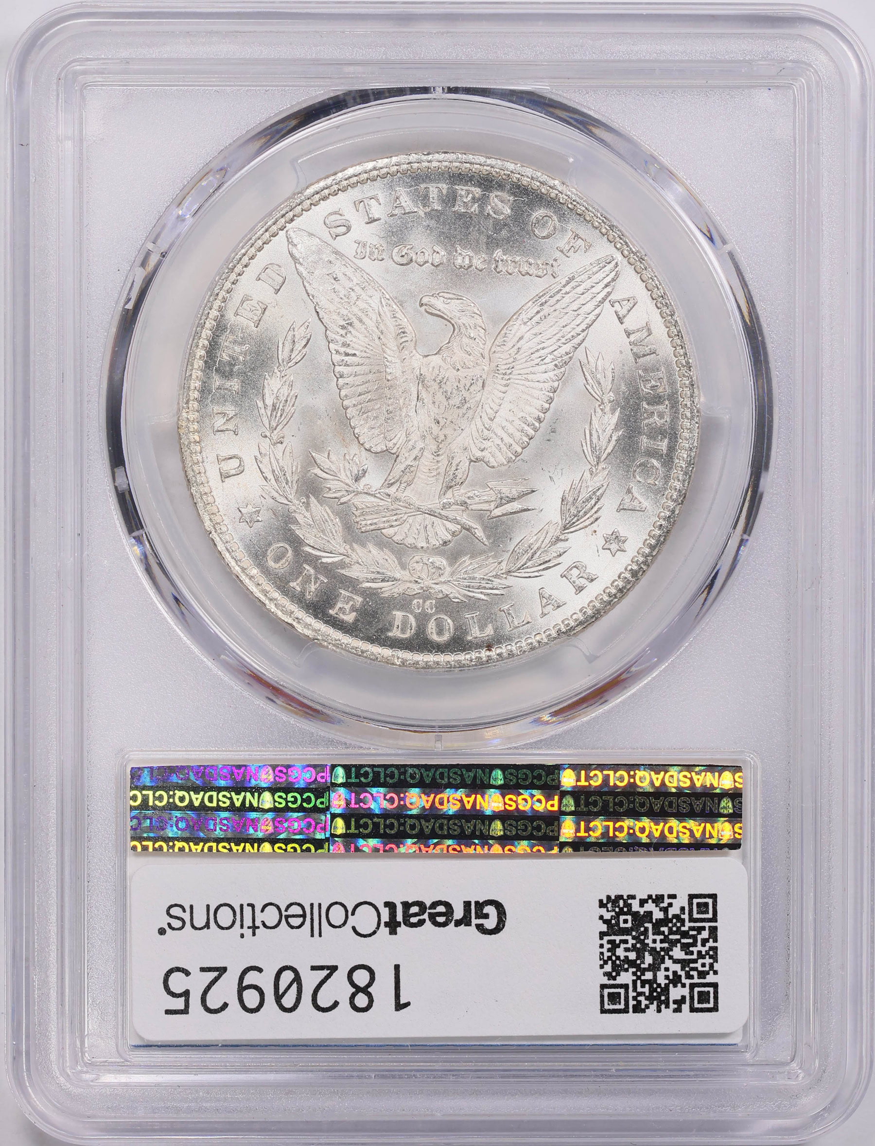 1881-CC Morgan Silver Dollar PCGS MS-64 (Item 1820925) | GreatCollections Coin Auctions