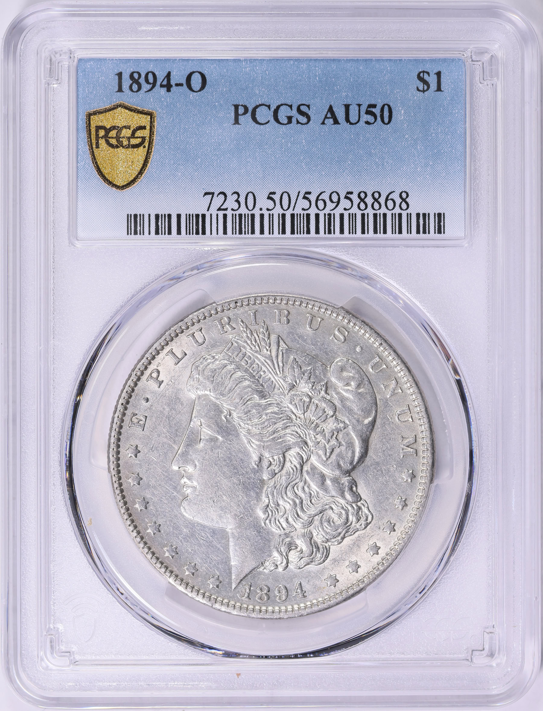 1894-O Morgan Silver Dollar PCGS AU-50 (Item 1820935) | GreatCollections Coin Auctions