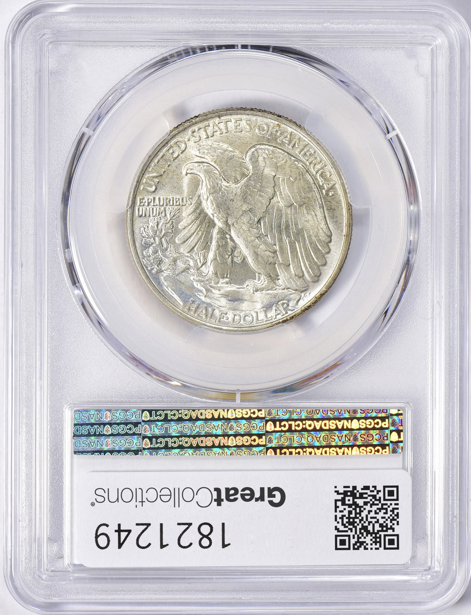1946 Walking Liberty Half Dollar PCGS MS-67 (CAC Green) (Item 1821249) | GreatCollections Coin ...