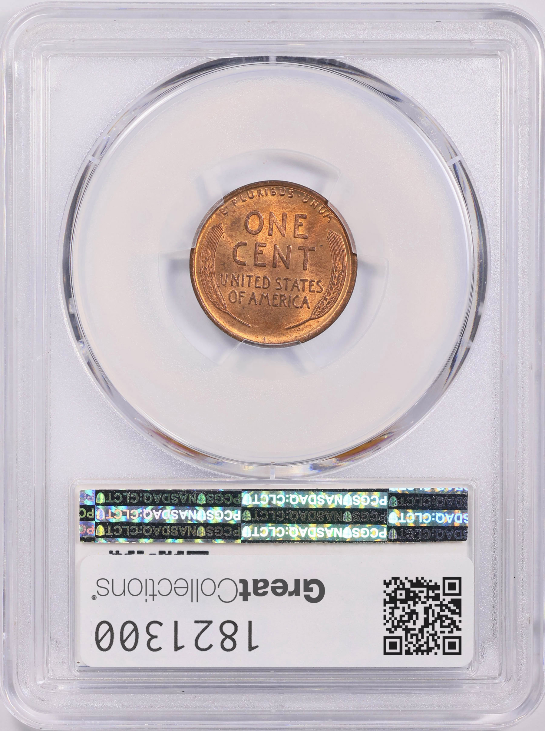 1911 Lincoln Cent PCGS MS-64 RB (Item 1821300) | GreatCollections Coin Auctions