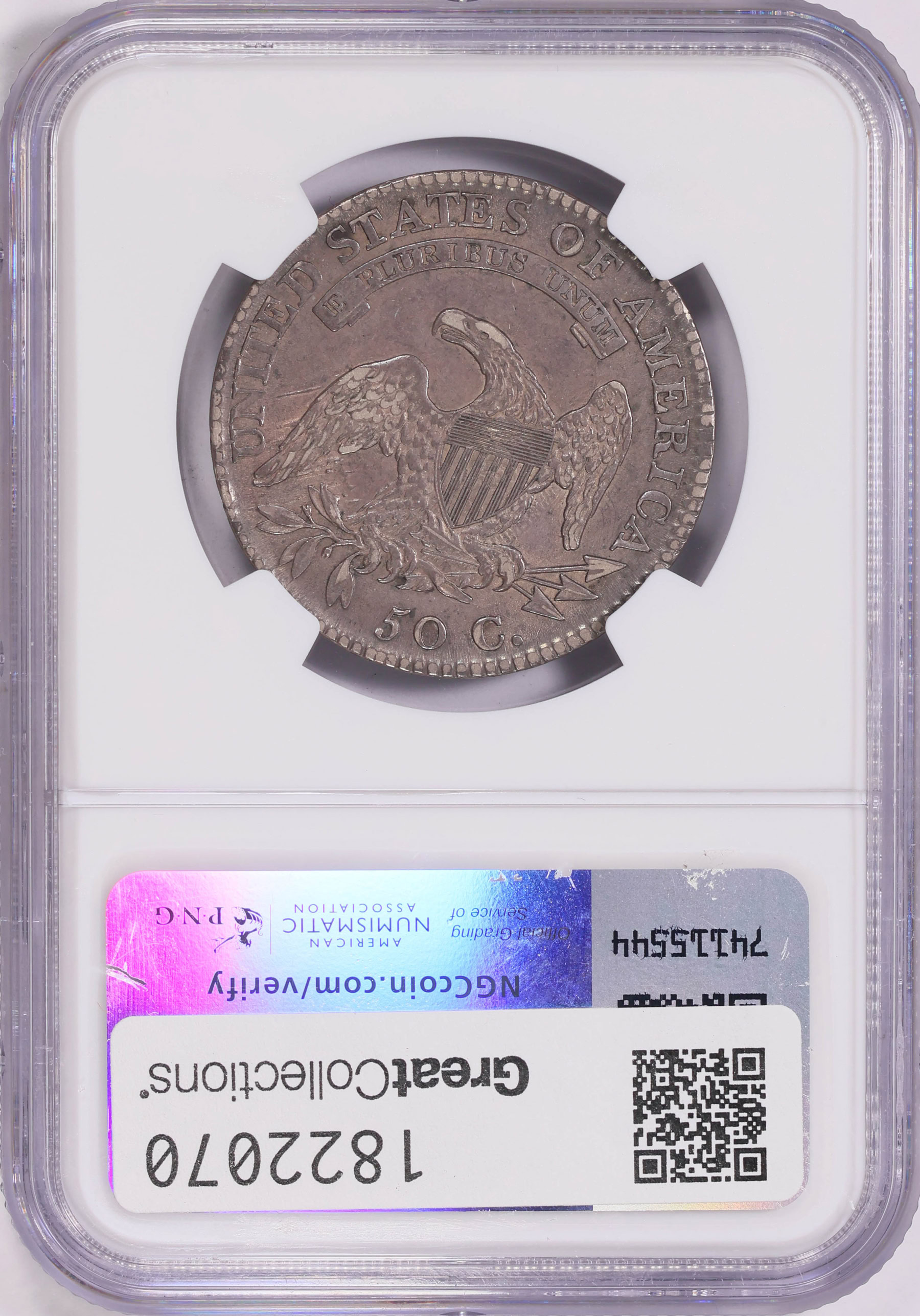 1812 Capped Bust Half Dollar NGC AU-50 (Item 1822070 ...