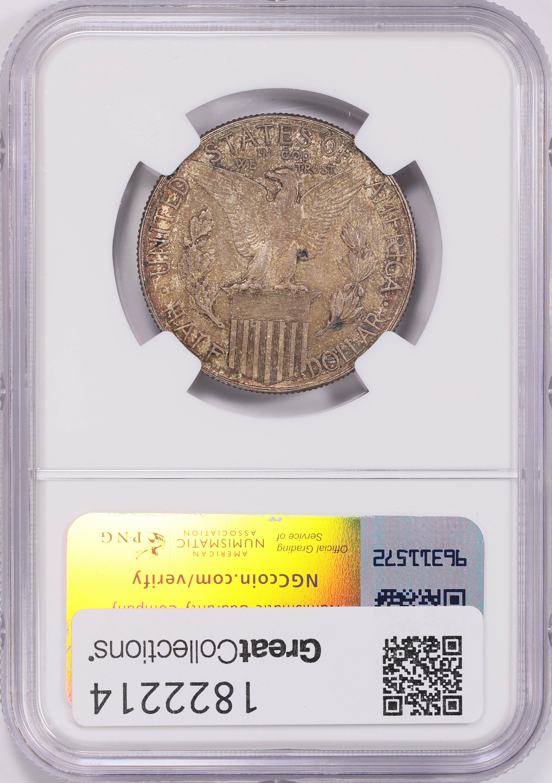 1915-S Panama-Pacific Exposition Half Dollar NGC MS-64 (Item 1822214) | GreatCollections Coin ...
