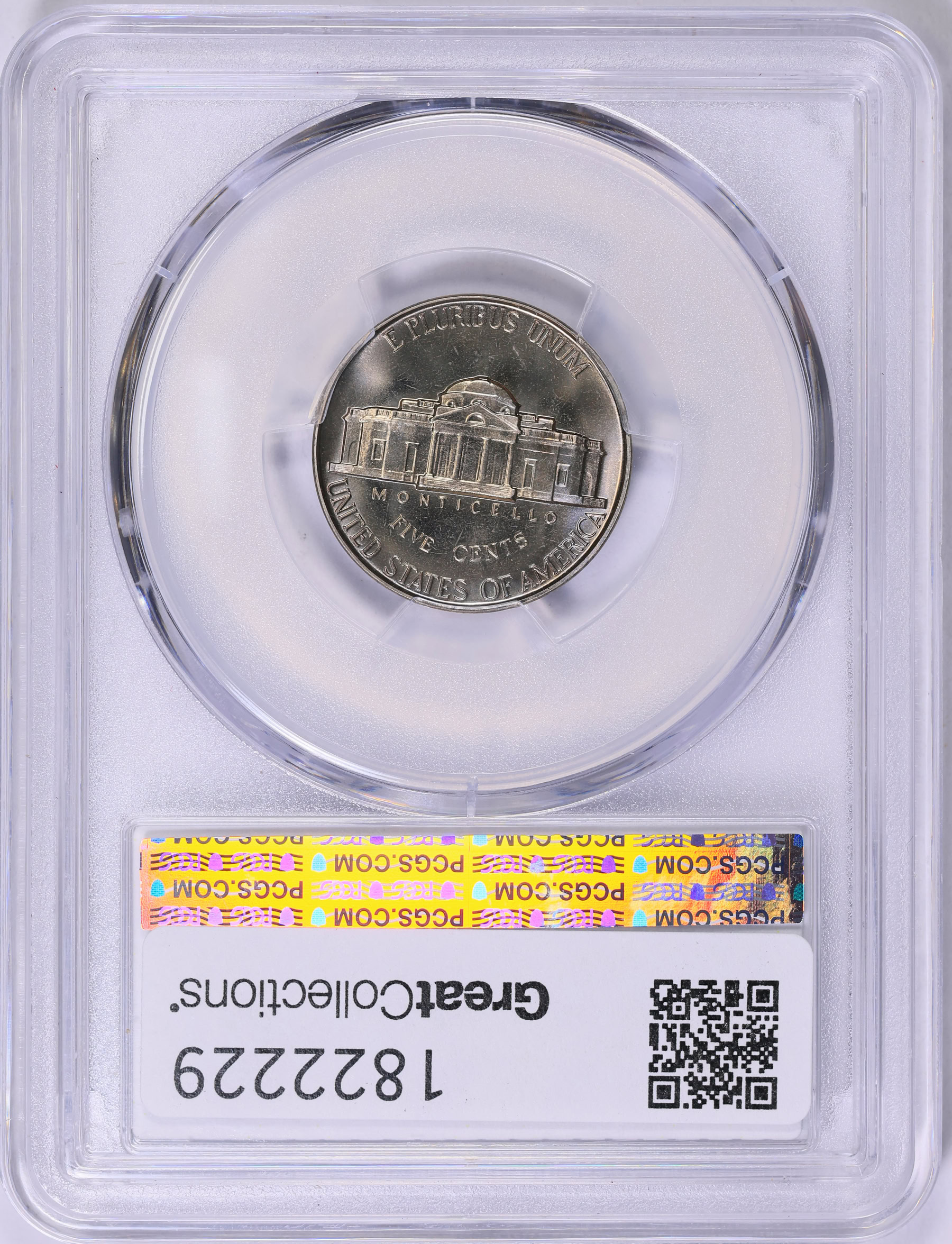 1938 Jefferson Nickel PCGS Proof-67 (Toned) (Item 1822229) | GreatCollections Coin Auctions
