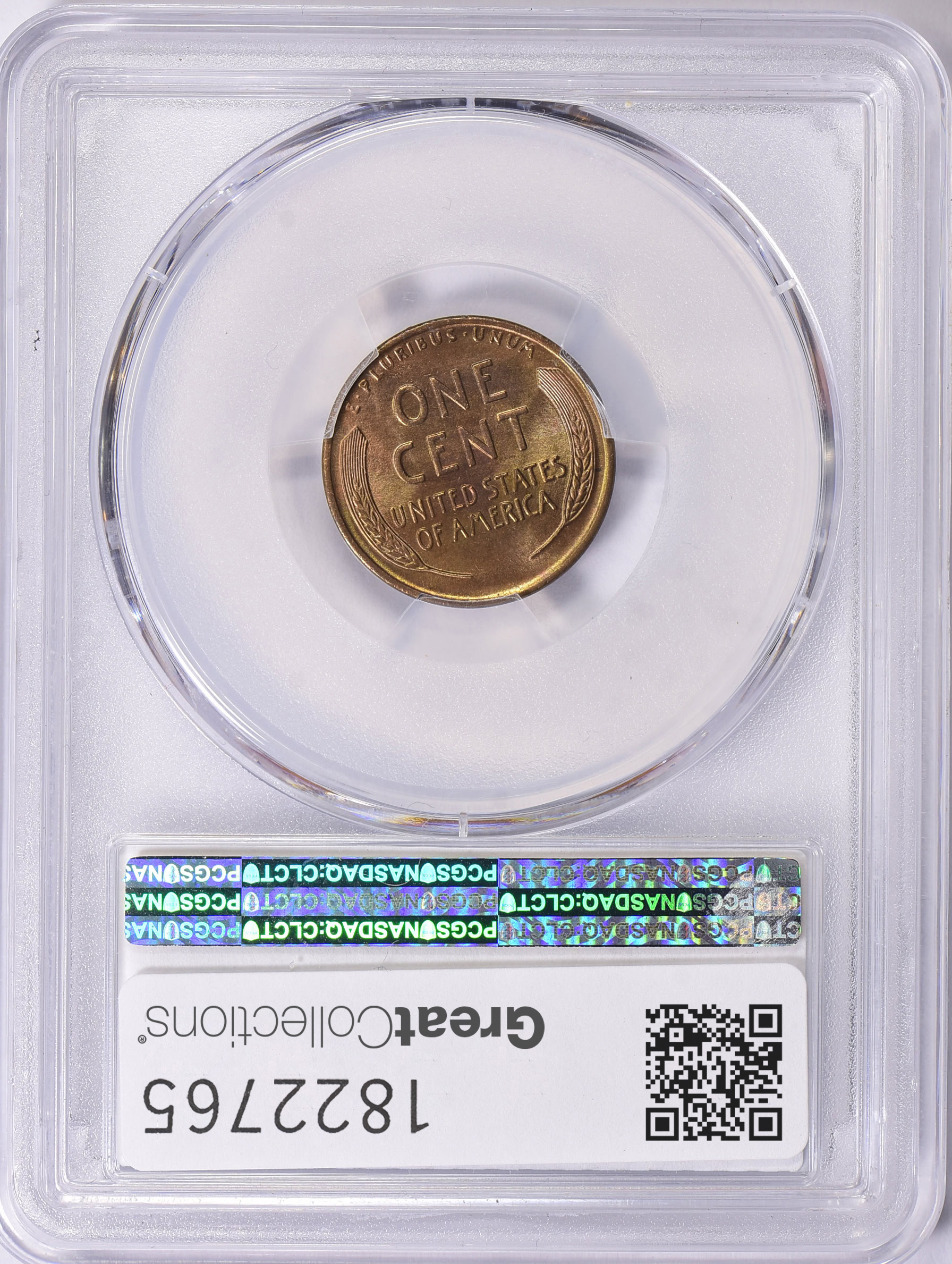 1920-D Lincoln Cent PCGS MS-66 RD (CAC Green) (Jerald L. Martin ...