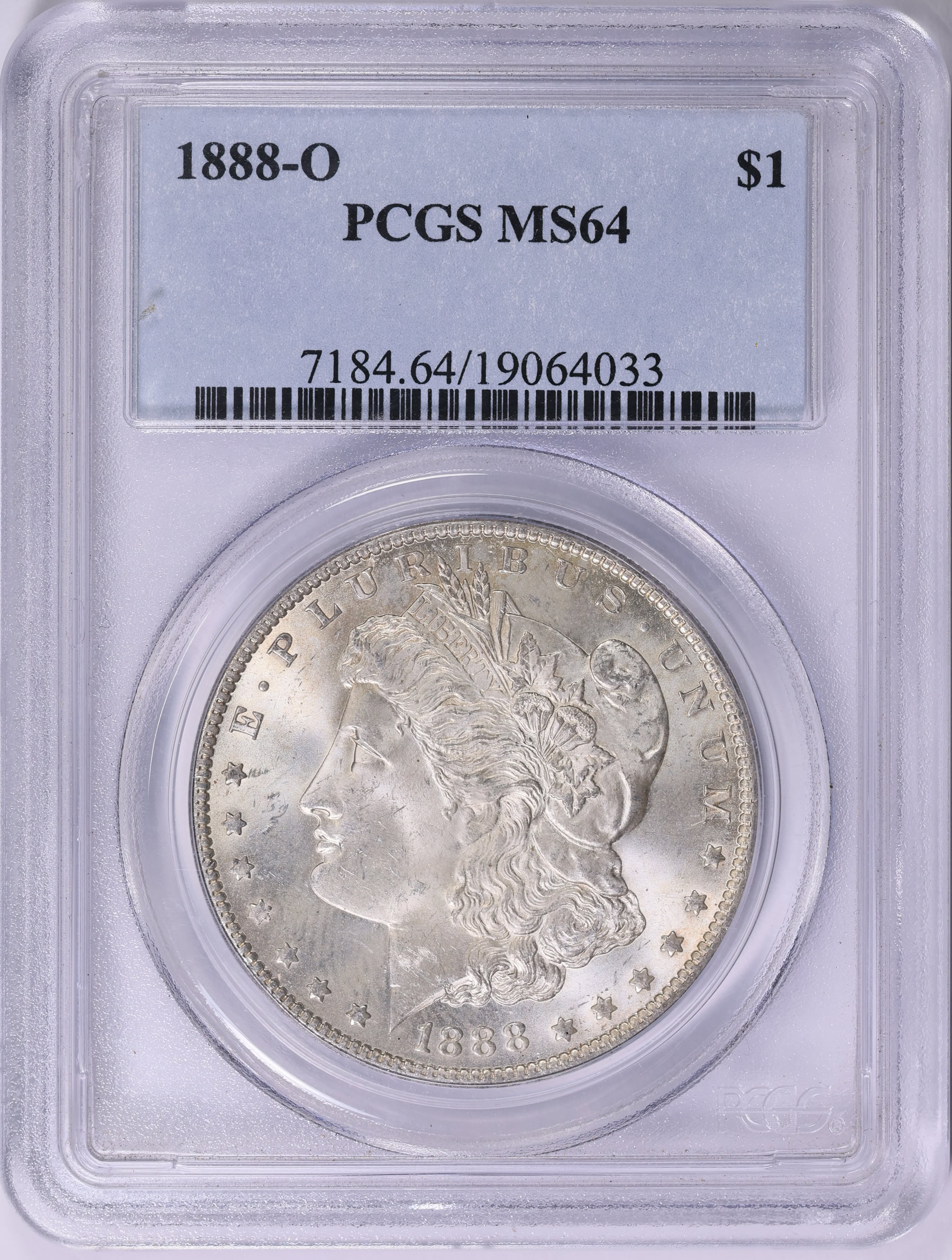 1888-O Morgan Silver Dollar PCGS MS-64 (Item 1823409) | GreatCollections Coin Auctions