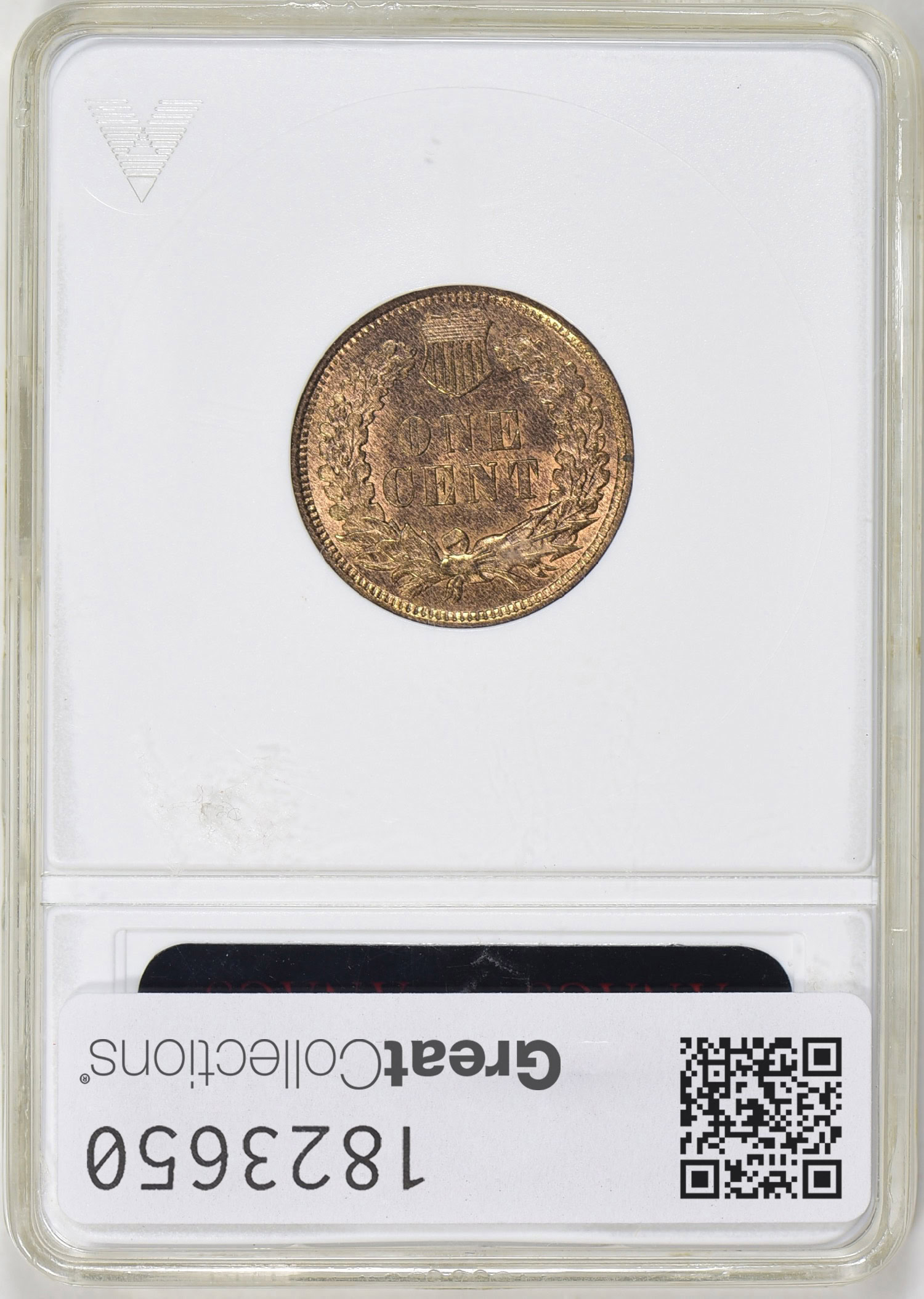 1906 Indian Cent ANACS MS-65 RB OH (Item 1823650) | GreatCollections Coin Auctions