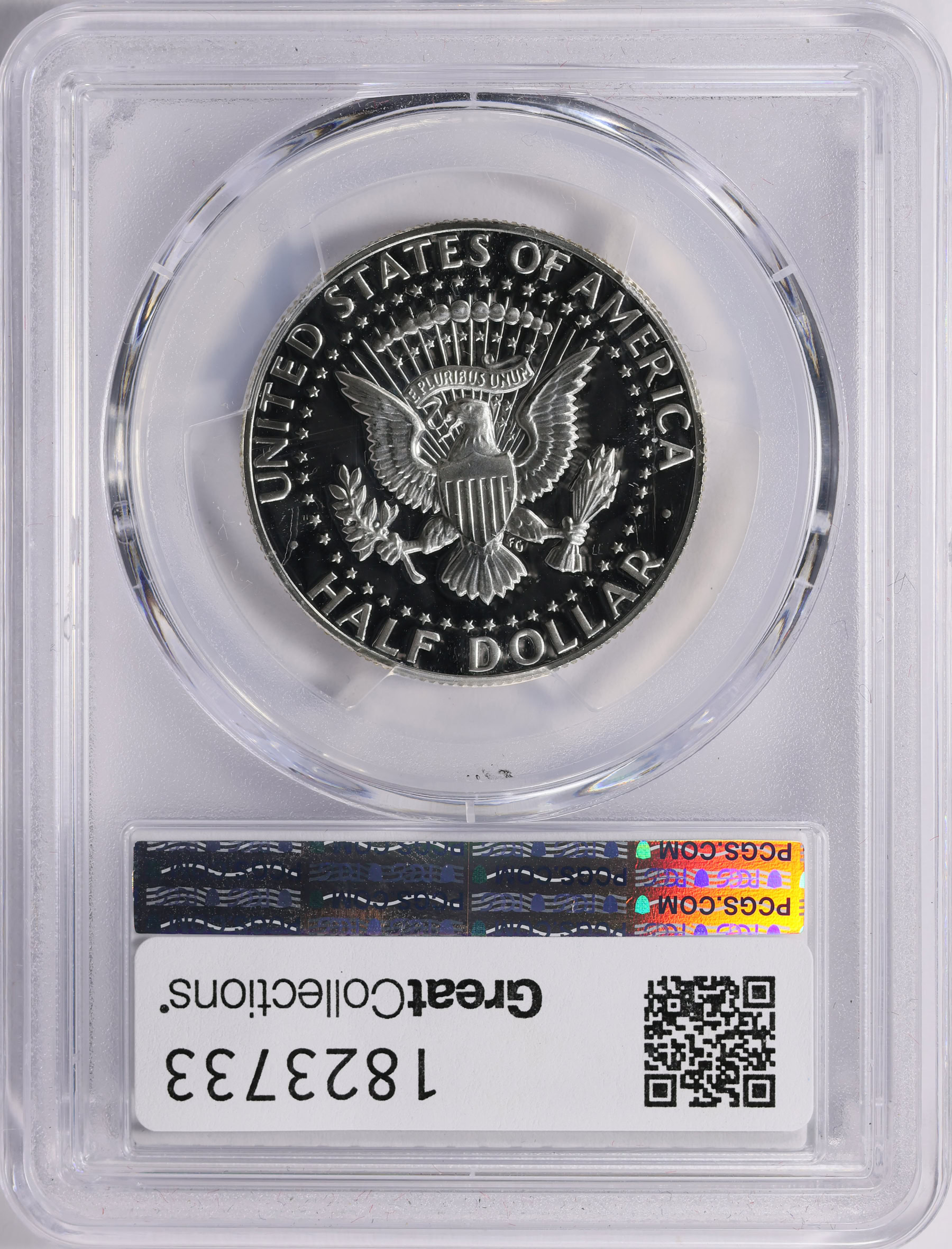 1969-S Kennedy Half Dollar PCGS Proof-69 DCAM (Item 1823733) | GreatCollections Coin Auctions