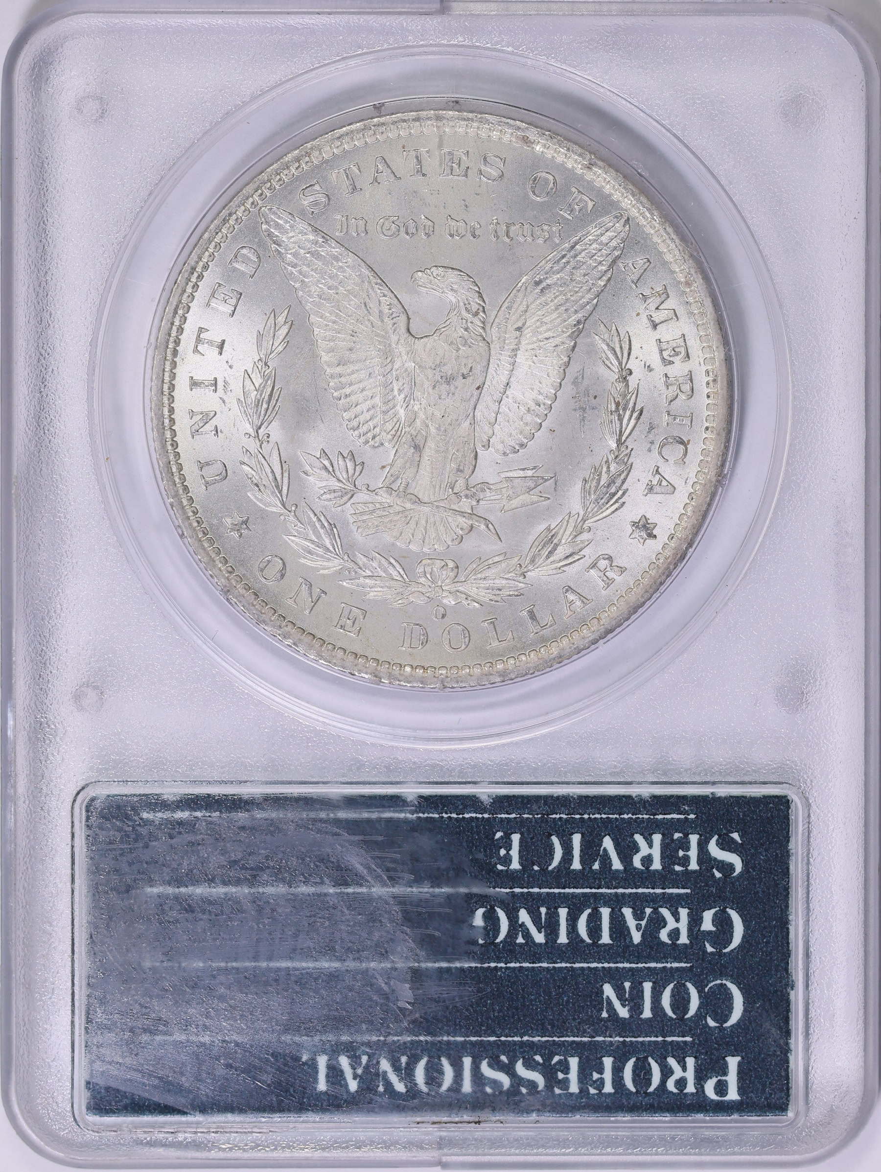 1885-O Morgan Silver Dollar PCGS MS-65 OGH (1st Gen) (Item 1823779) | GreatCollections Coin Auctions