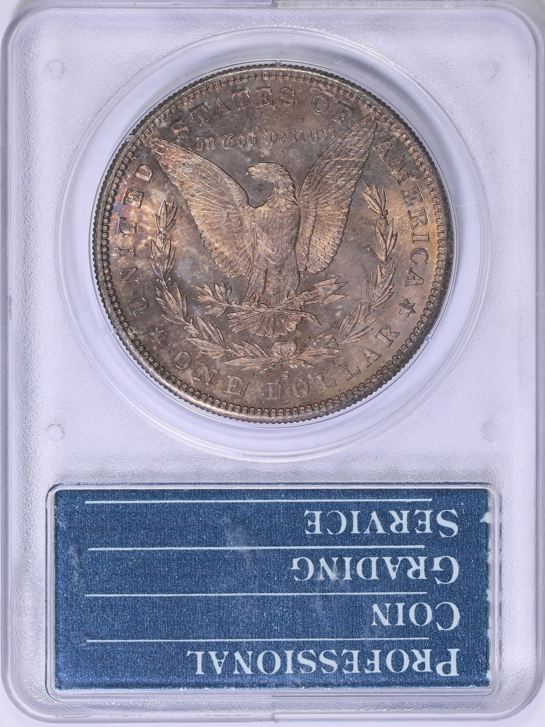 1881-S Morgan Silver Dollar PCGS MS-65 OGH (1st Gen) (Toned) (Item 1823782) | GreatCollections ...