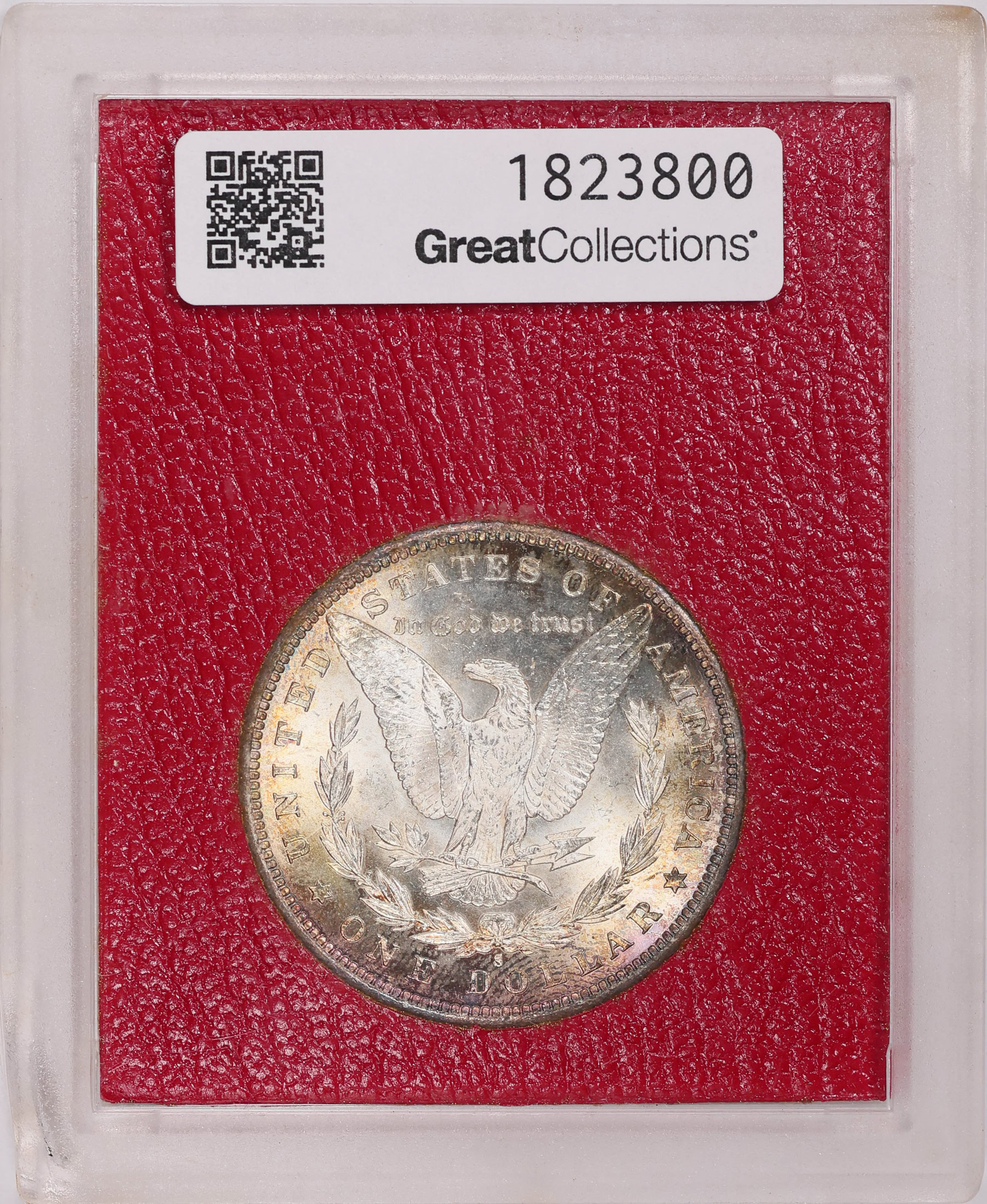 1897-S Morgan Silver Dollar MS-65 (Redfield Collection) (Paramount Red ...