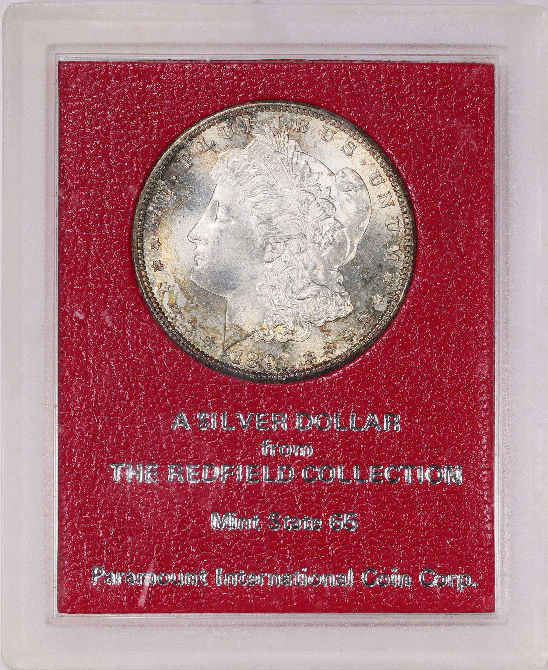 1897-S Morgan Silver Dollar MS-65 (Redfield Collection) (Paramount Red ...