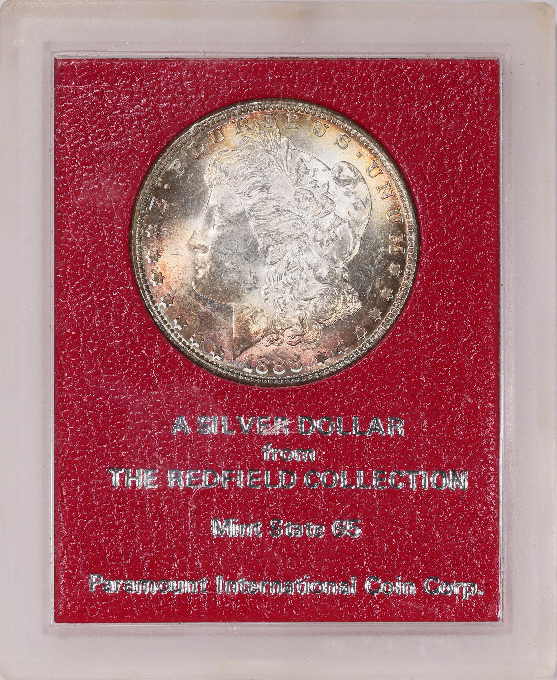 1888-S Morgan Silver Dollar MS-65 (Redfield Collection) (Paramount Red ...