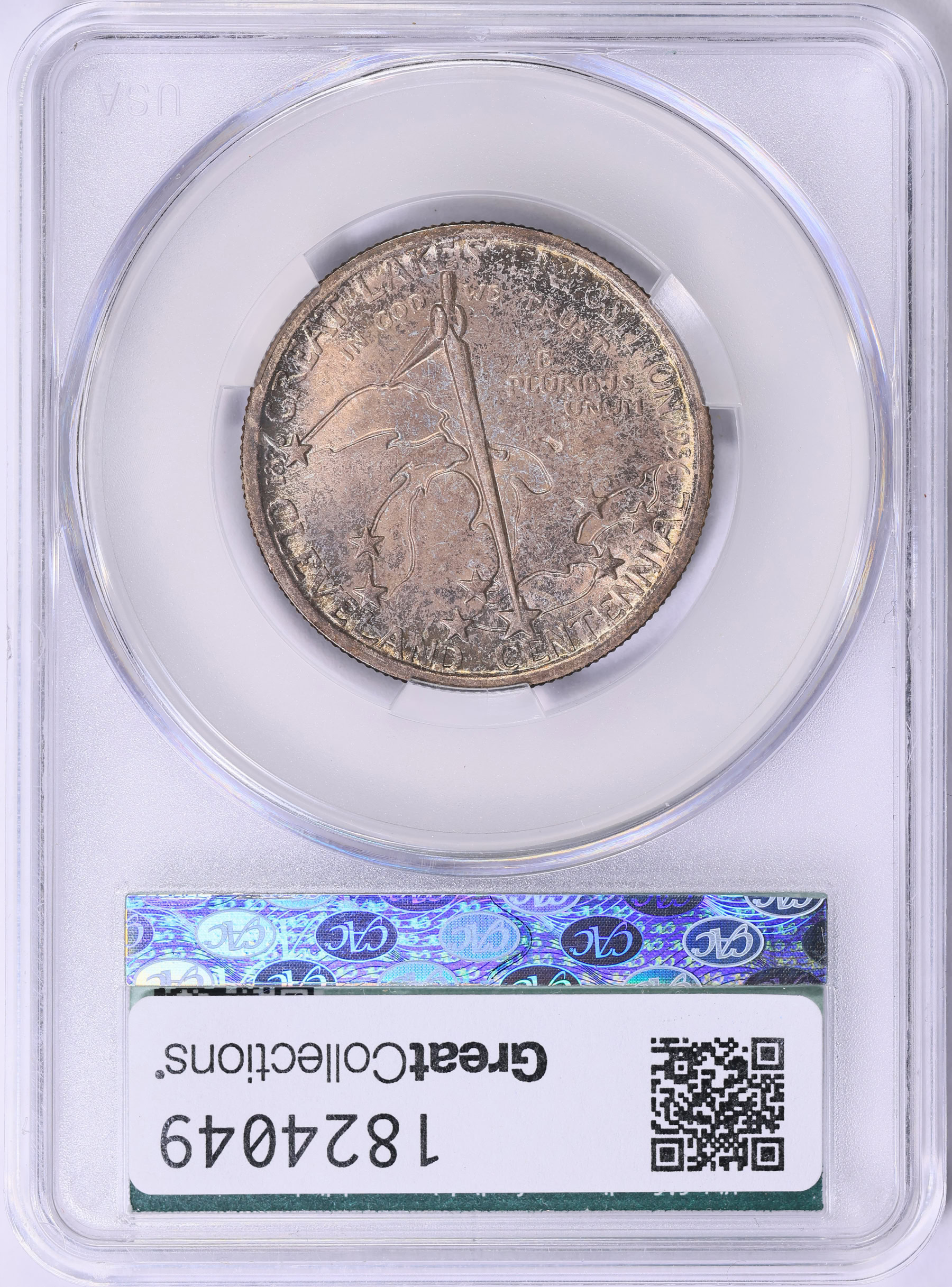 1936 Cleveland Centennial/Great Lakes Exposition Half Dollar CACG MS-64 ...