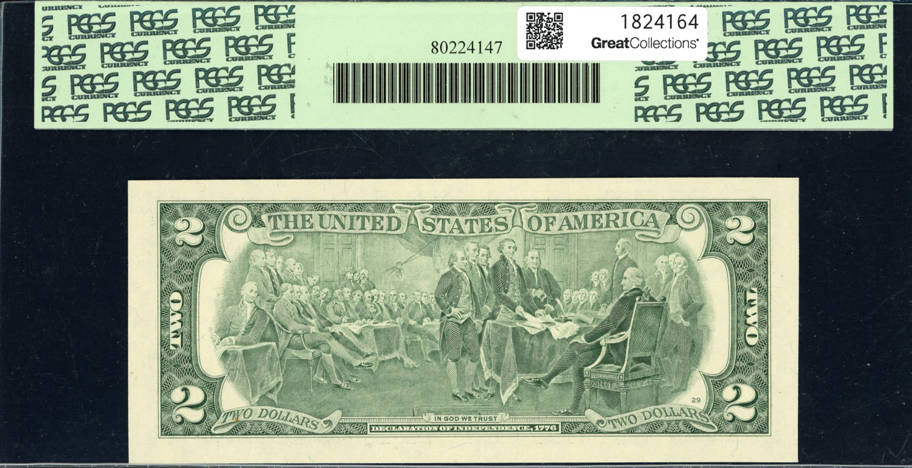 Fr. 1938-D (DD Block) 2003A $2 Cleveland Federal Reserve Note Cabral ...