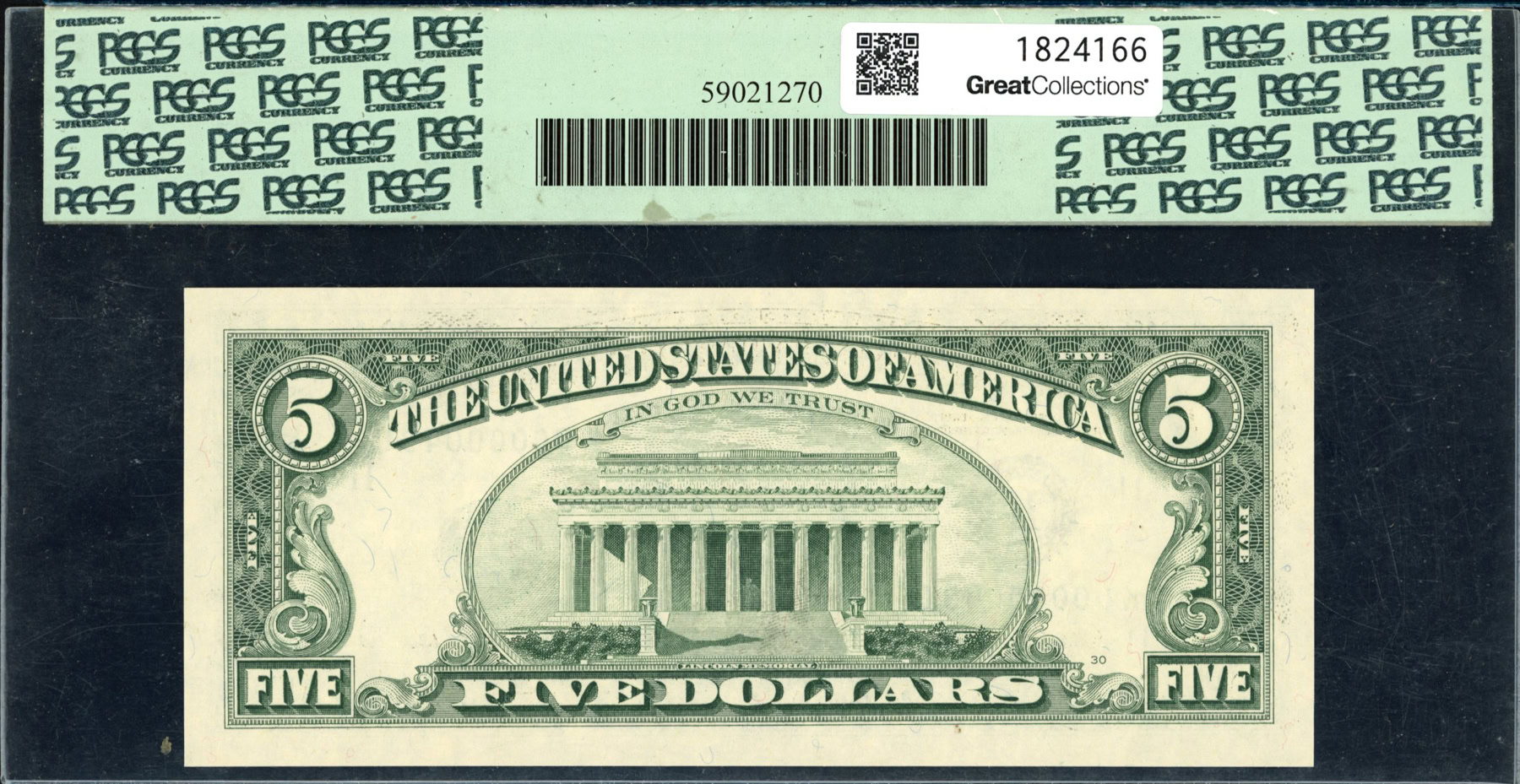 Fr. 1985-K (KC Block) 1995 $5 Dallas Federal Reserve Note *Extremely ...