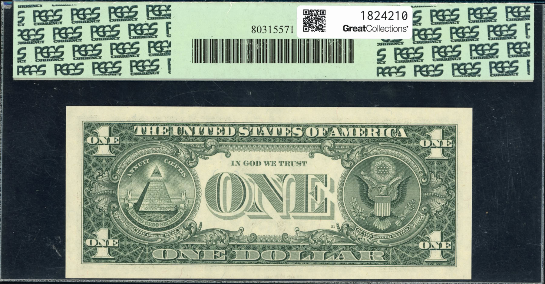 Fr. 1915-B (BC Block) 1988A $1 New York Federal Reserve Error Note ...